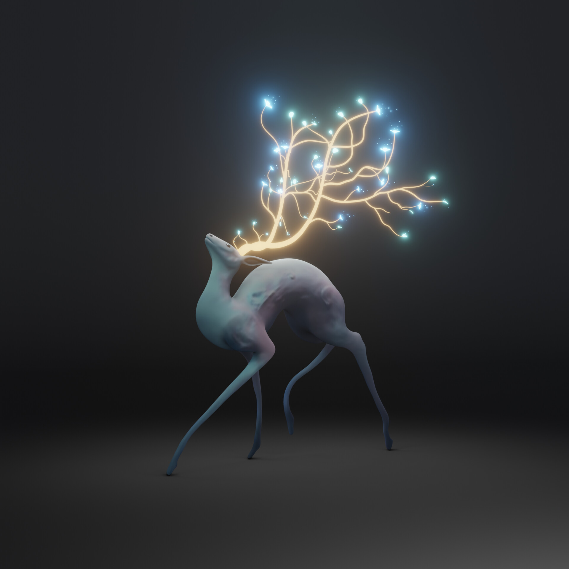 ArtStation - Magical Deer