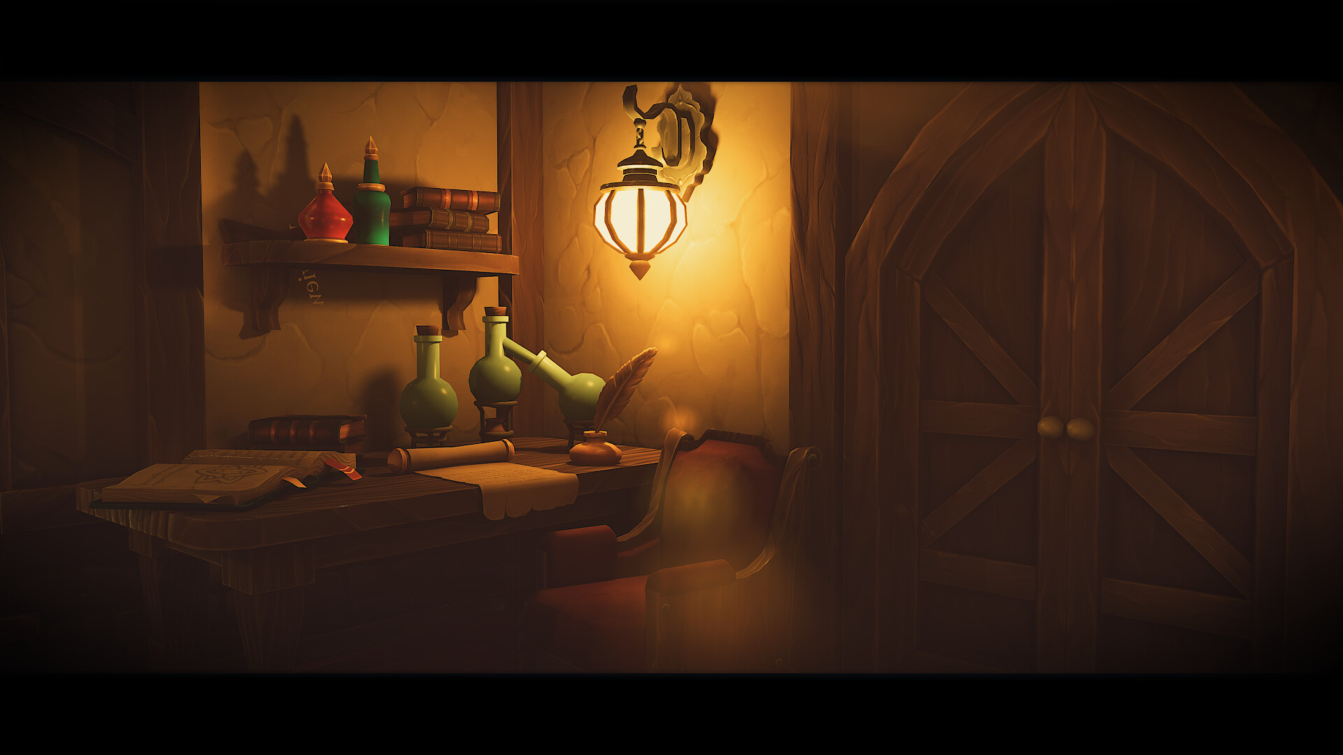 ArtStation - UE5-Alchemist Room (Lighting Practise)