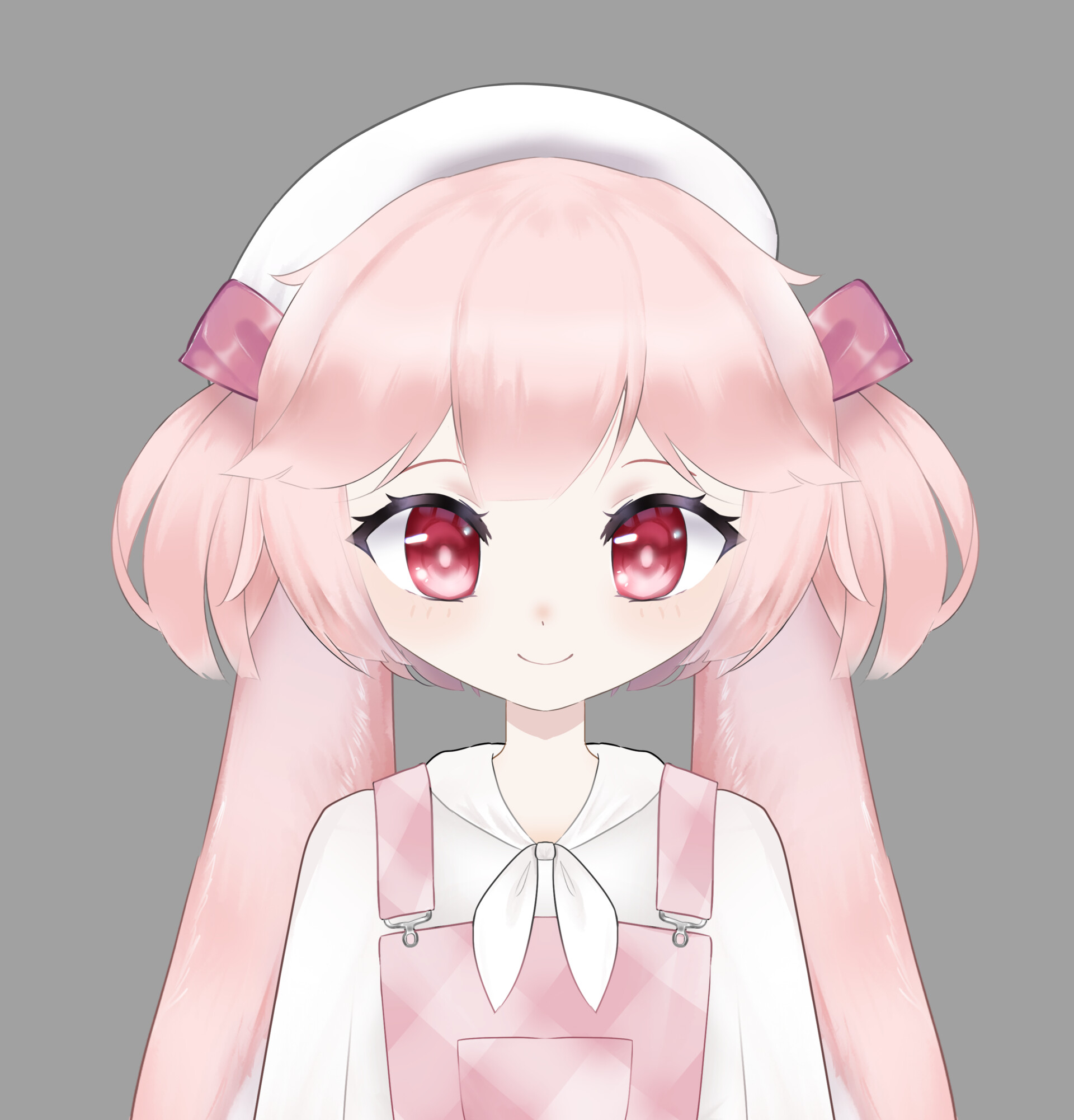 ArtStation - Gift Vtuber Bunny Model for a Friend!