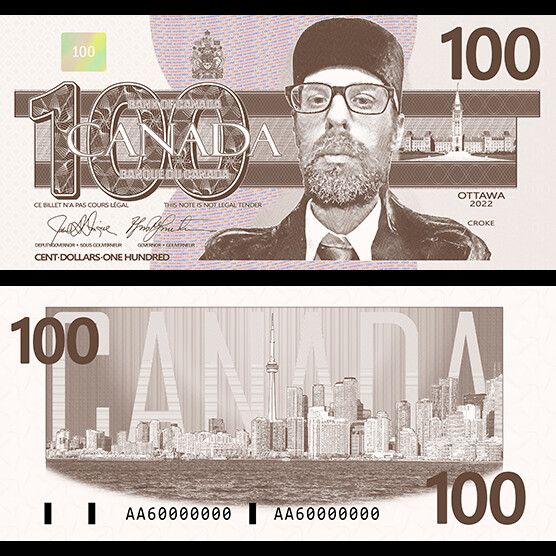 ArtStation - Canada $100 Note - Provincial Capitals Series