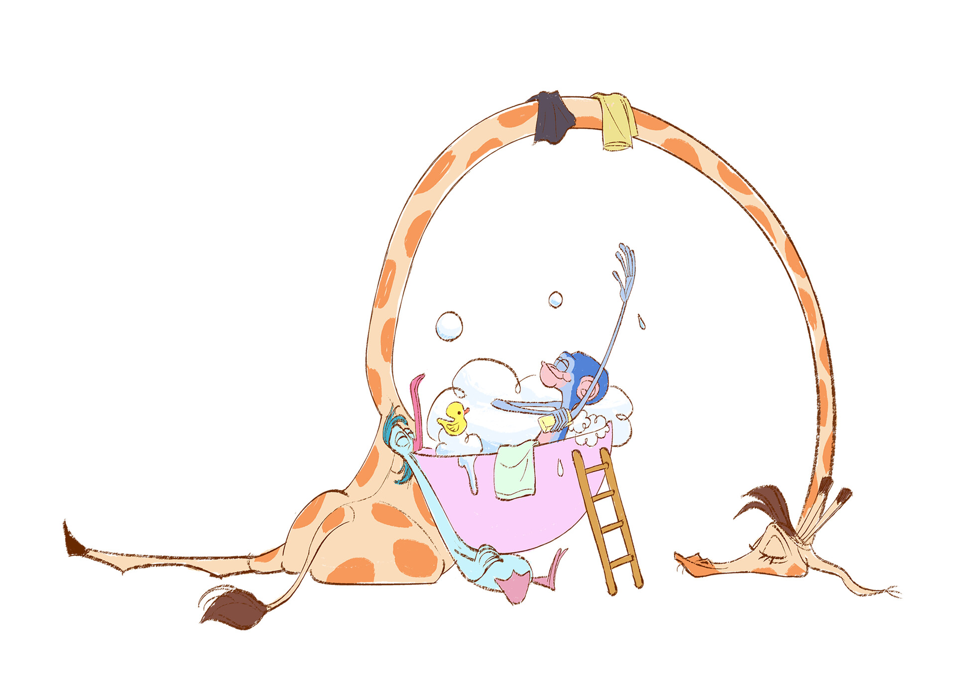 ArtStation - The Giraffe and the Pelly and Me