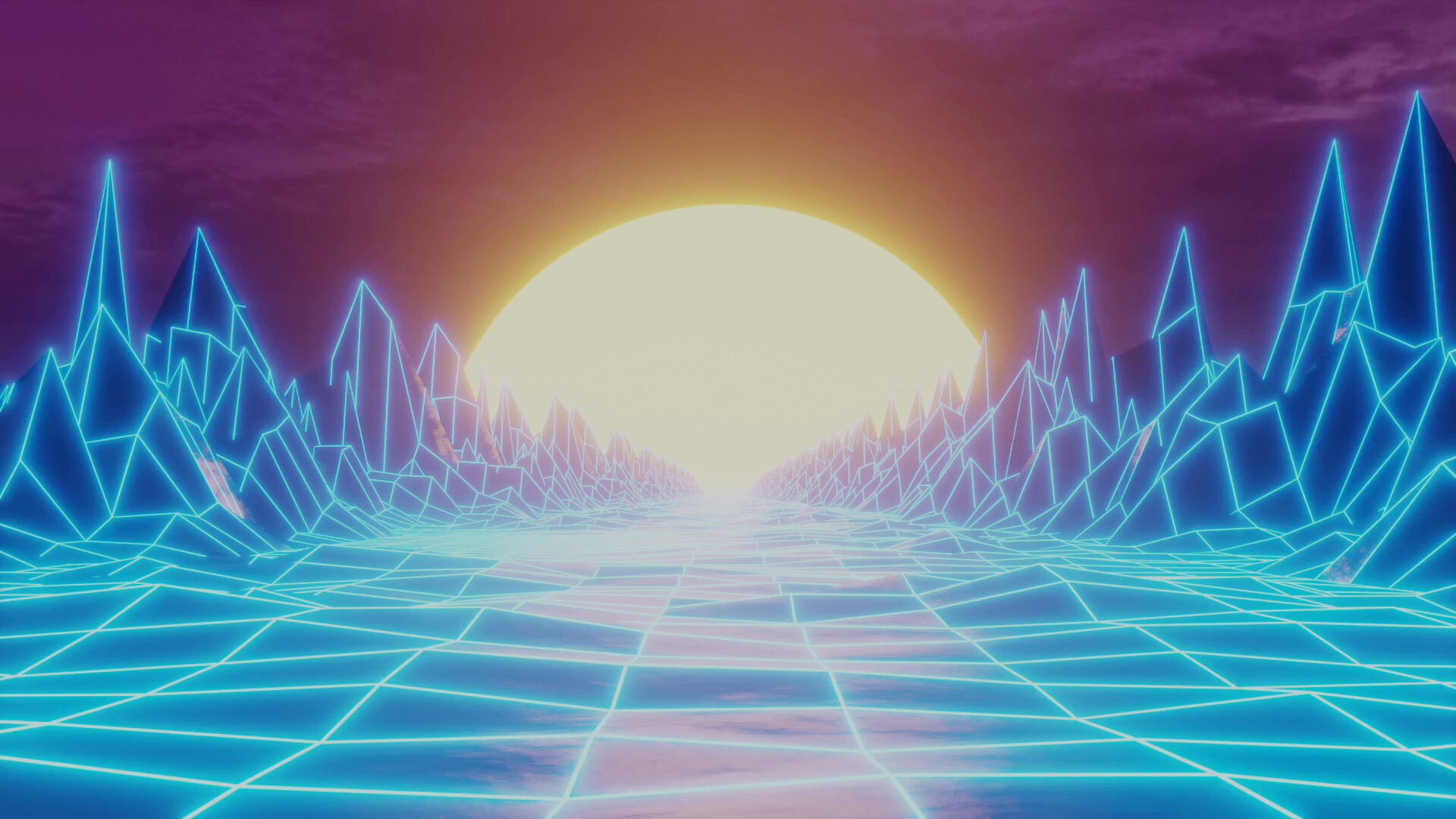 ArtStation - infinity Cyber Landscape