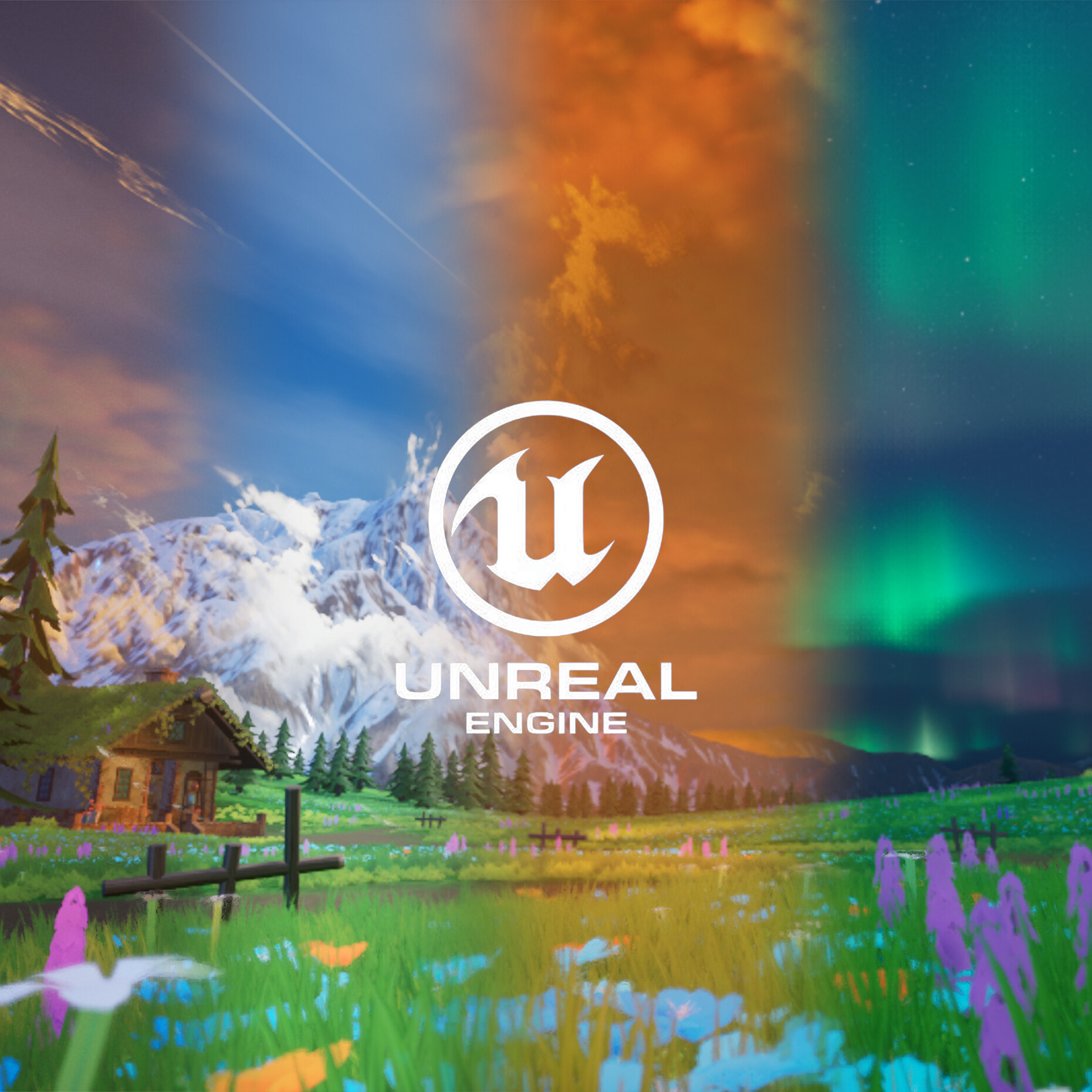 ArtStation - Flower Valley UE5