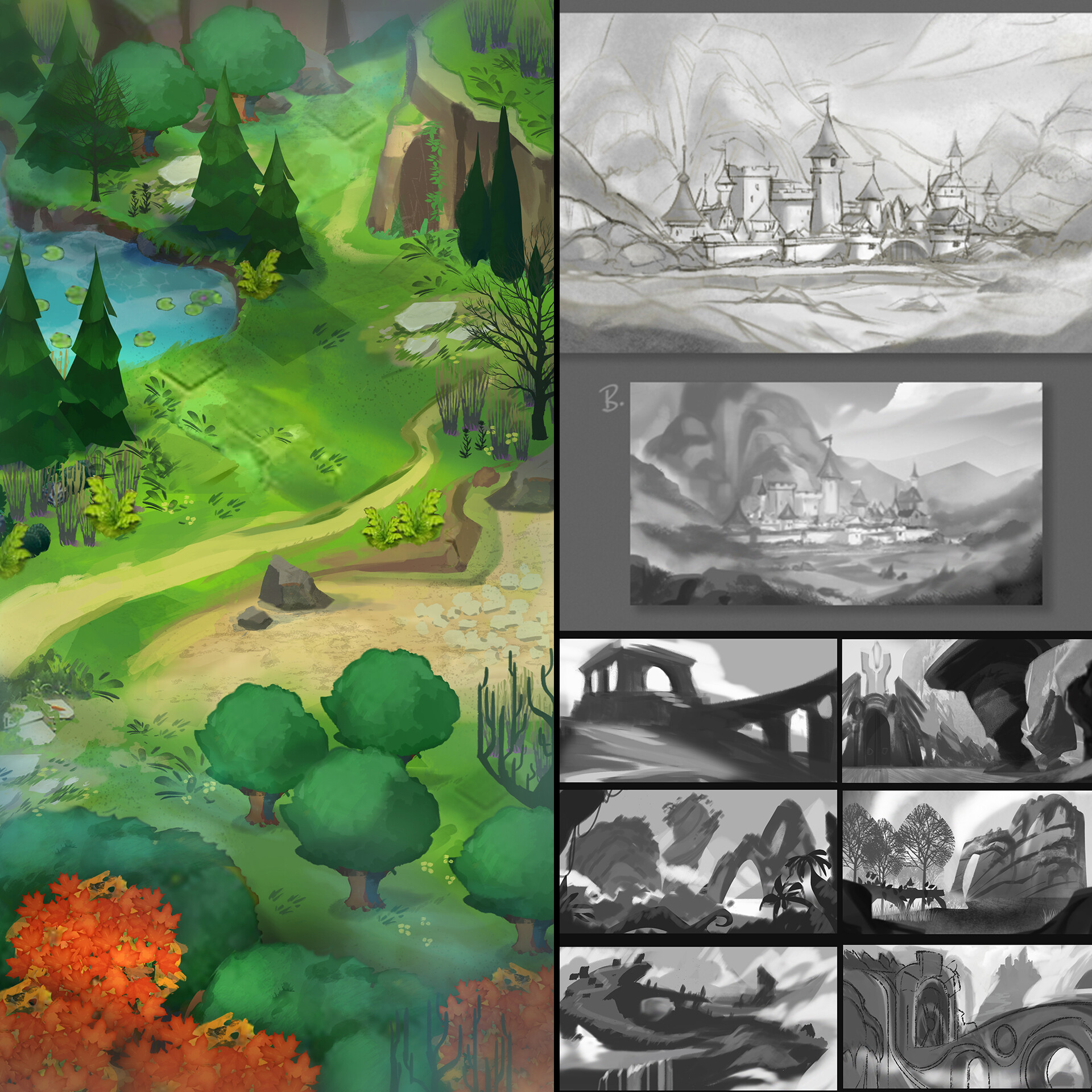 ArtStation - 2022 Misc Environment Explorations