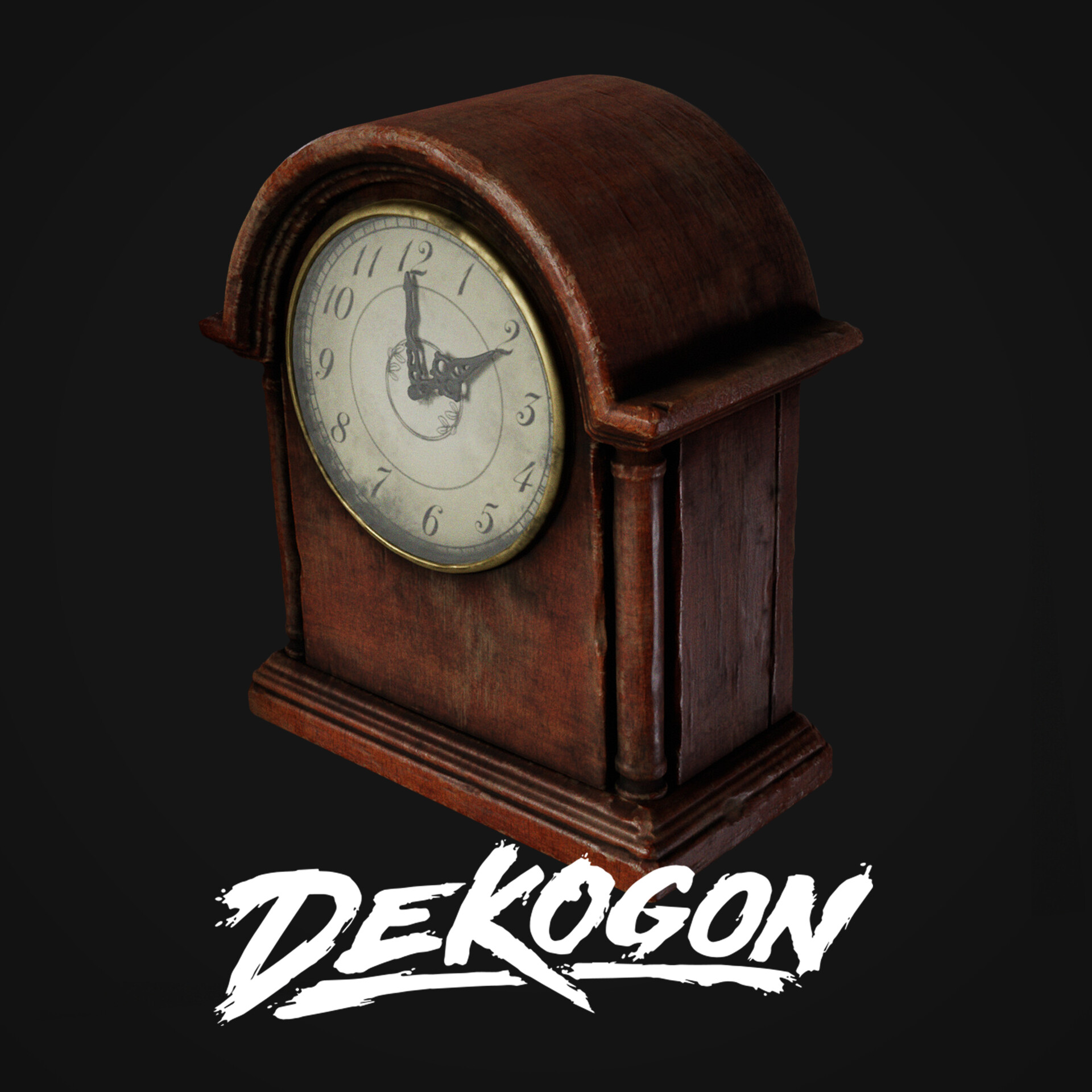 ArtStation - Old West Clock - Dekogon