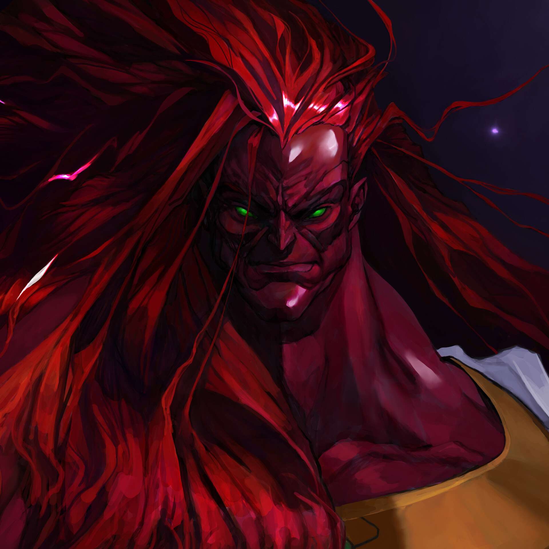 ArtStation - Pre-Crusade Magnus the Red