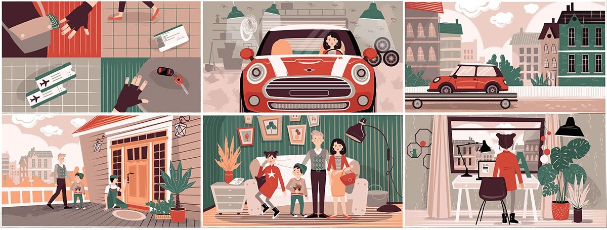 ArtStation - Axa insurance advertising