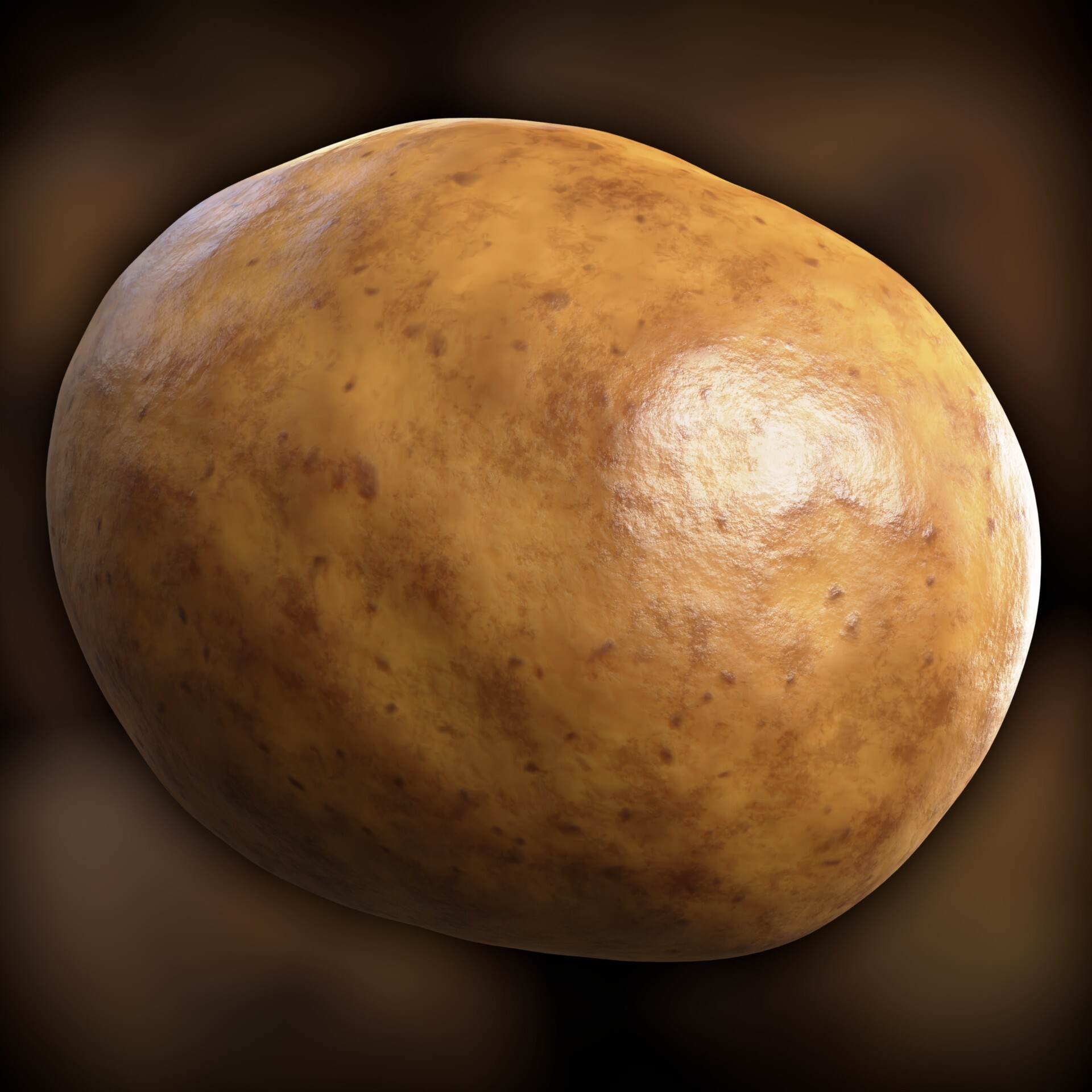 ArtStation - Procedural Potato Material 🥔 (Blender Tutorial)