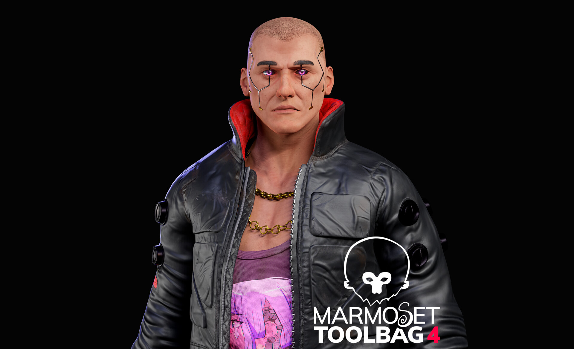 ArtStation - Cyberpunk Citizen ( Real Time )-WIP