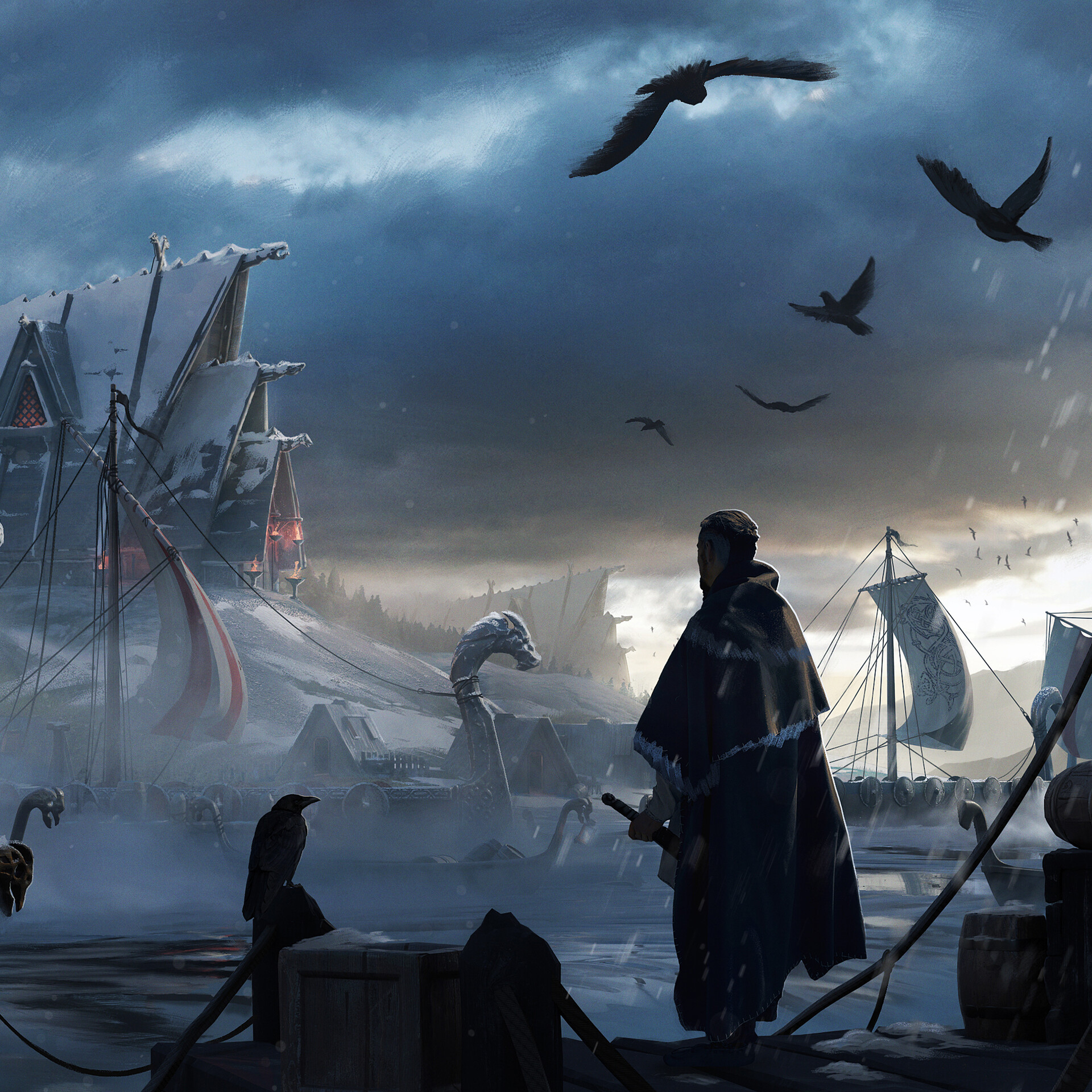 ArtStation - Viking port