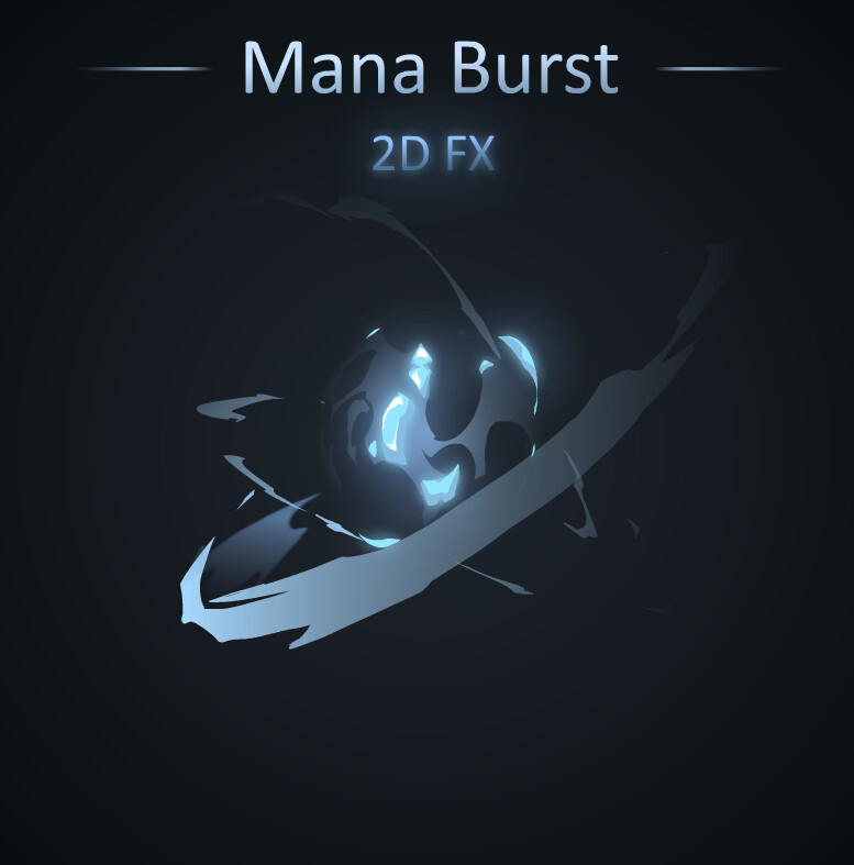 ArtStation - Mana Burst 2D FX Animation