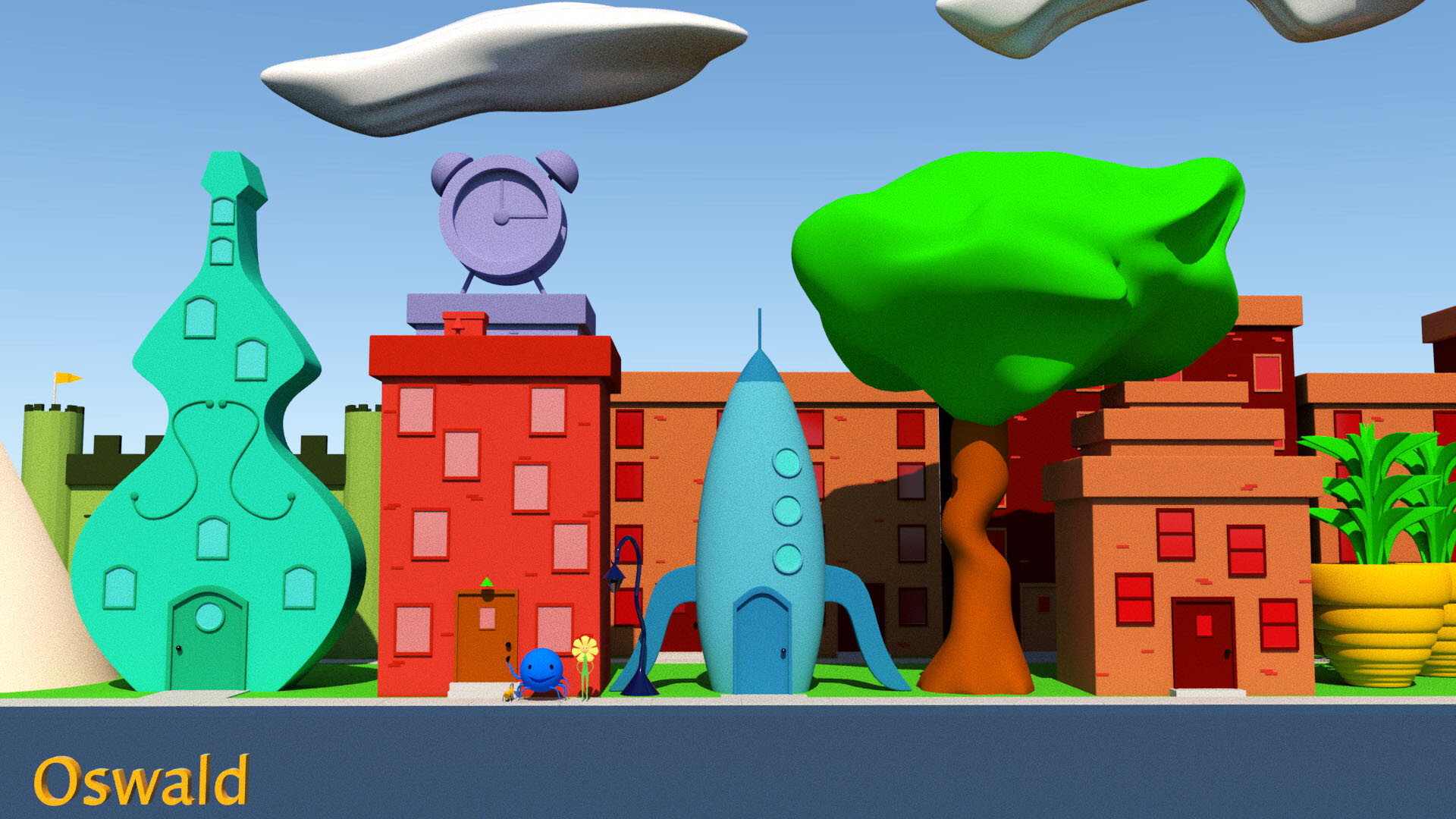 ArtStation - Oswald 3D Model