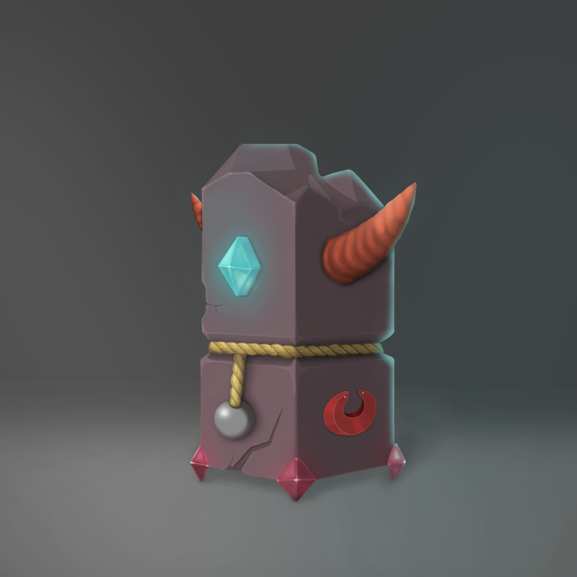ArtStation - Game totem art