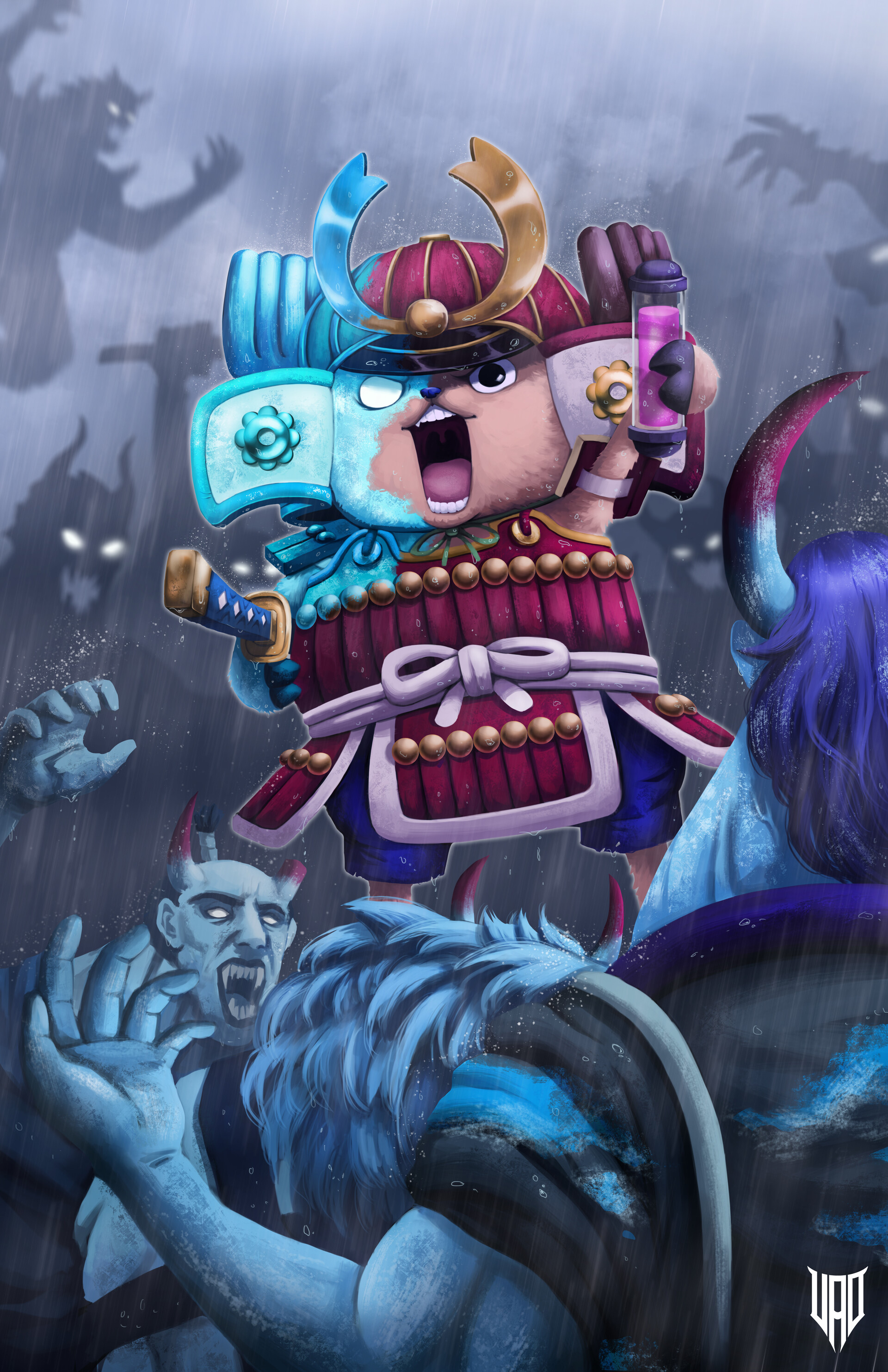 ArtStation - Cotton Candy Lover Tony Tony Chopper