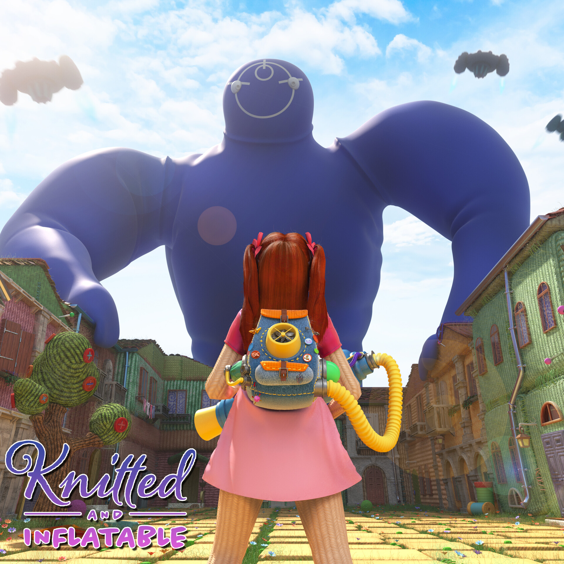 ArtStation - Knitted and Inflatable key art