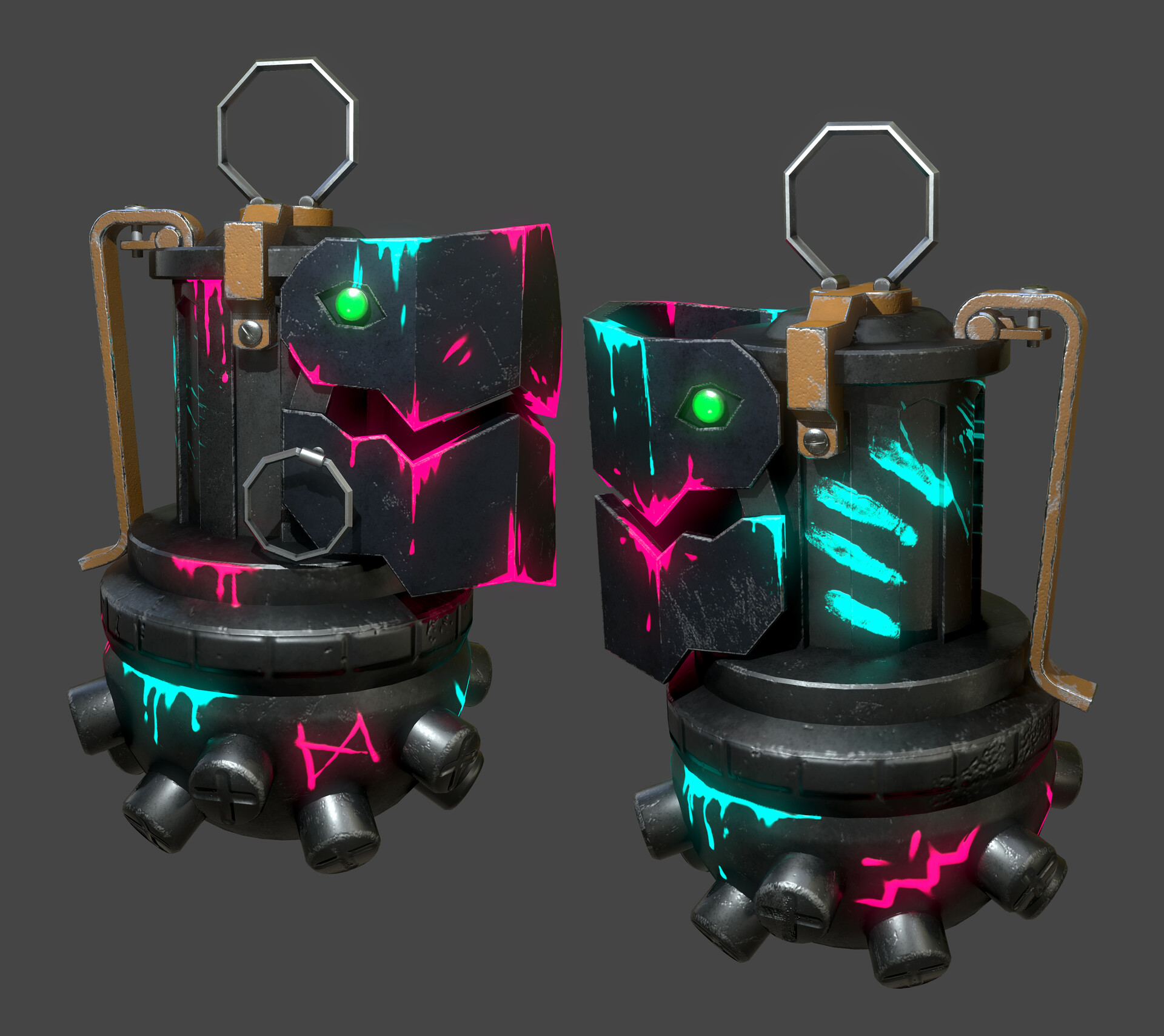 ArtStation - Jinx grenade fanart