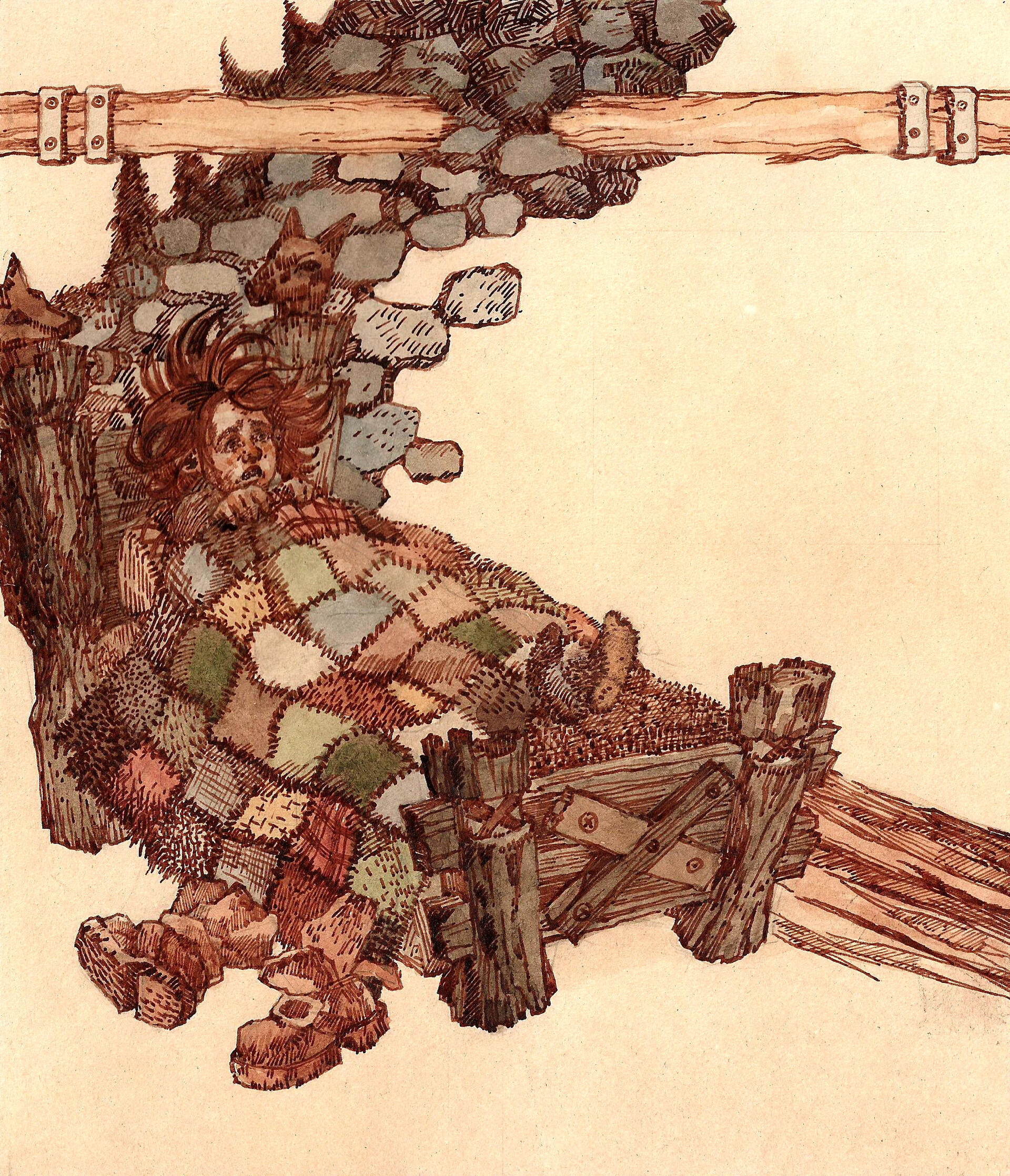 ArtStation - Scottish Fairy Tale illustrations