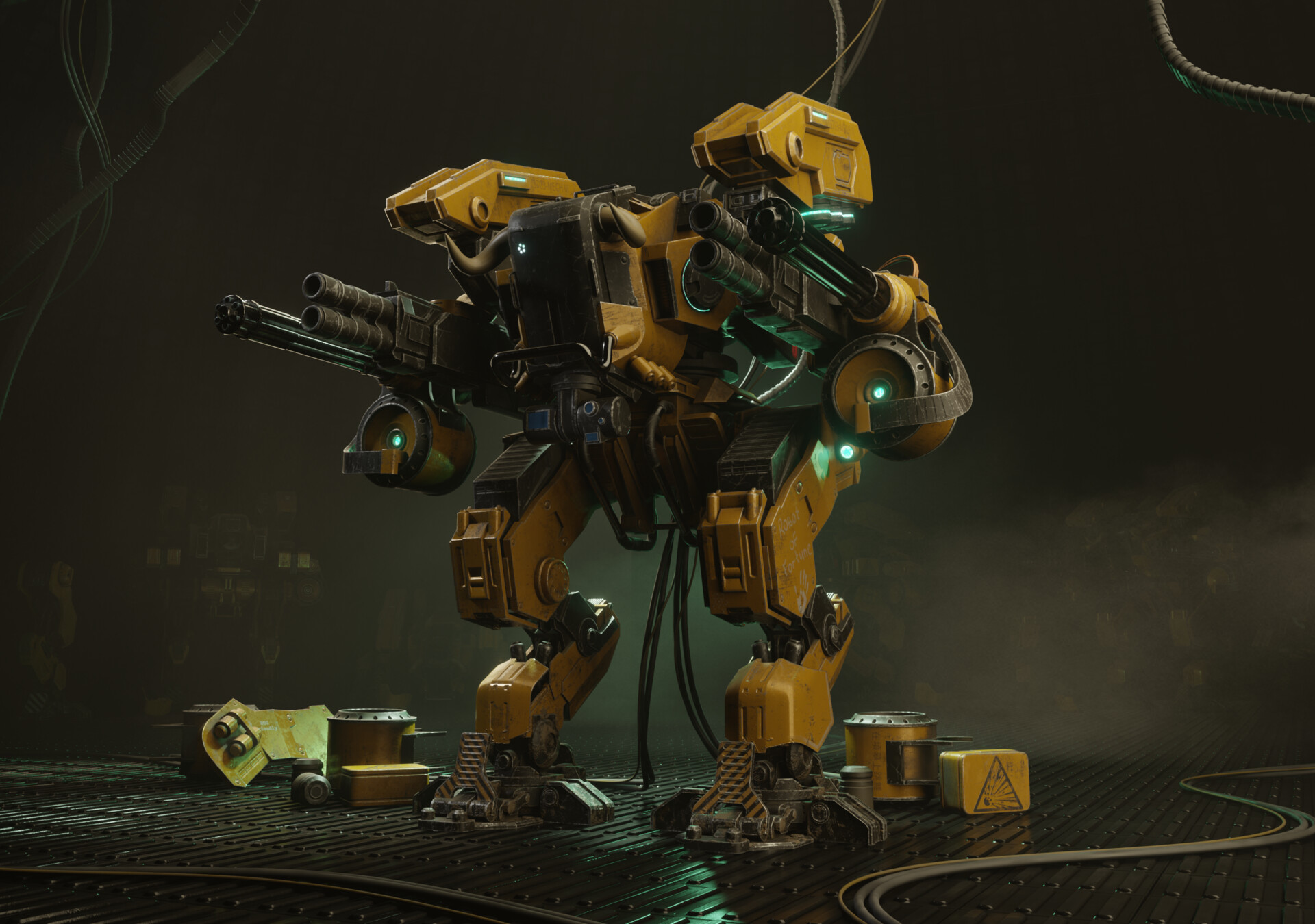 ArtStation - 1703-Mech3