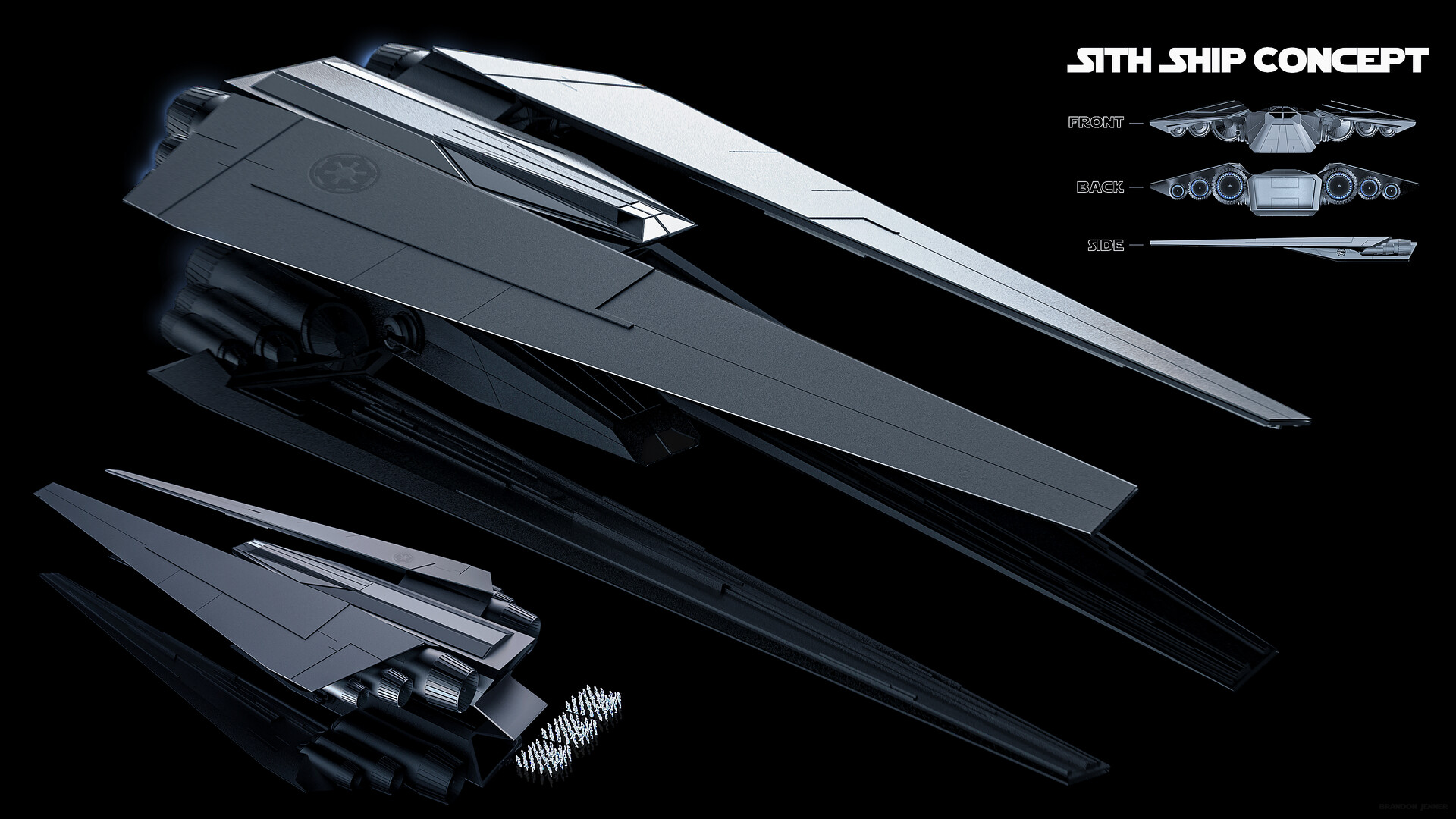 ArtStation - Sith Ship Concept