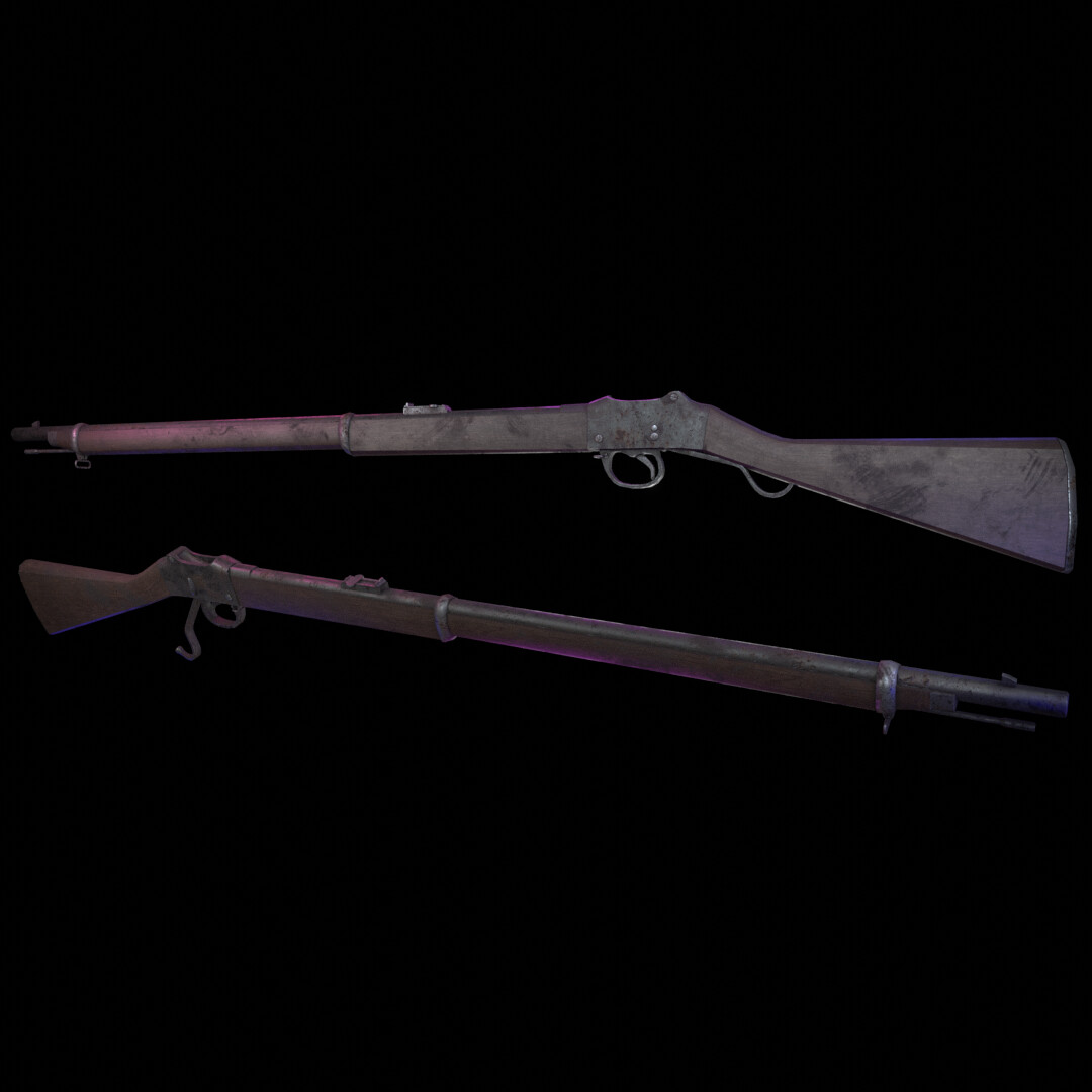 ArtStation - Henry Martini Rifle