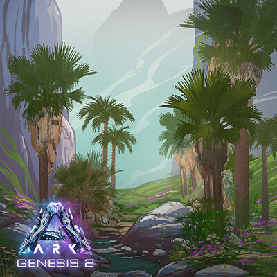 ArtStation - Ark Genesis Environment Assets.