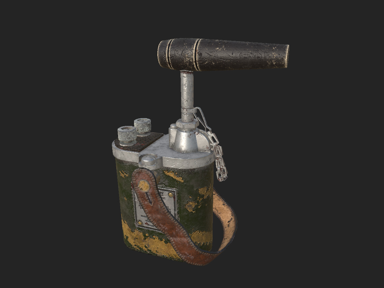 ArtStation - Army Blasting Machine