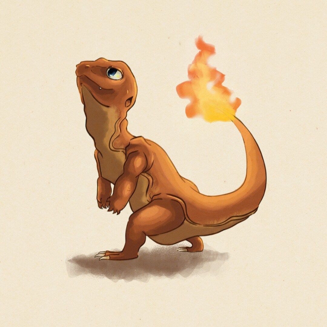 ArtStation - #004 - Charmander