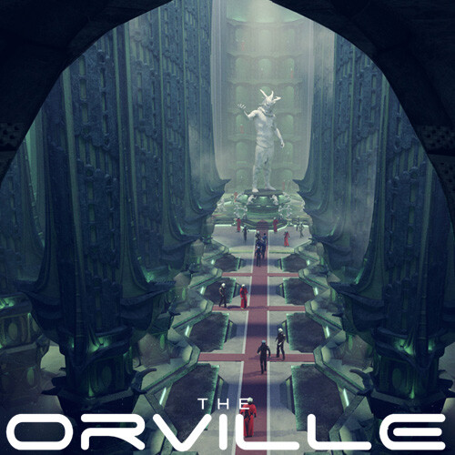 ArtStation - 'The Orville' : 'New Horizons' / Krill Great Hall