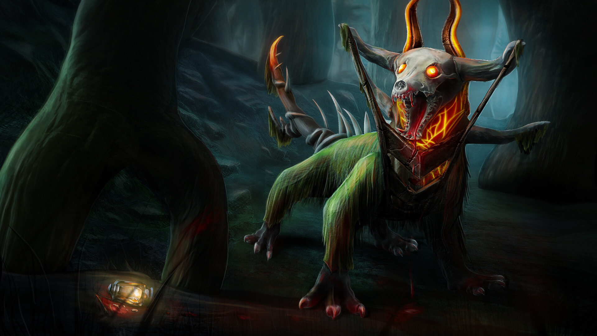 ArtStation - Creatures from dark magic forest