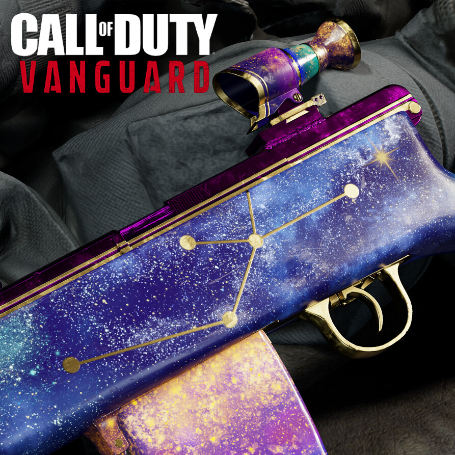 ArtStation - Call of Duty: Vanguard "The AR Federov Avtomat" Blueprint