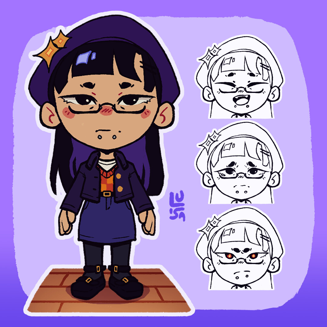 ArtStation - Gina - Model Sheet