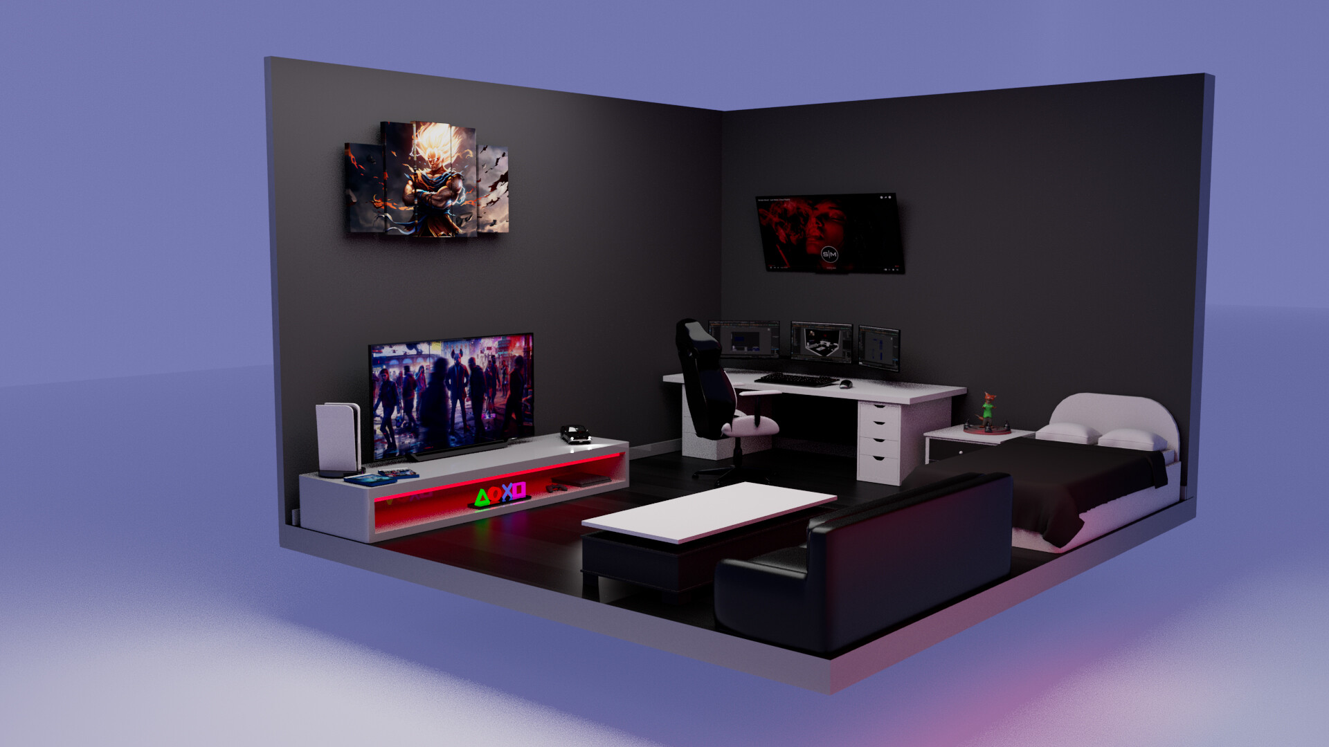 ArtStation - 3D Room