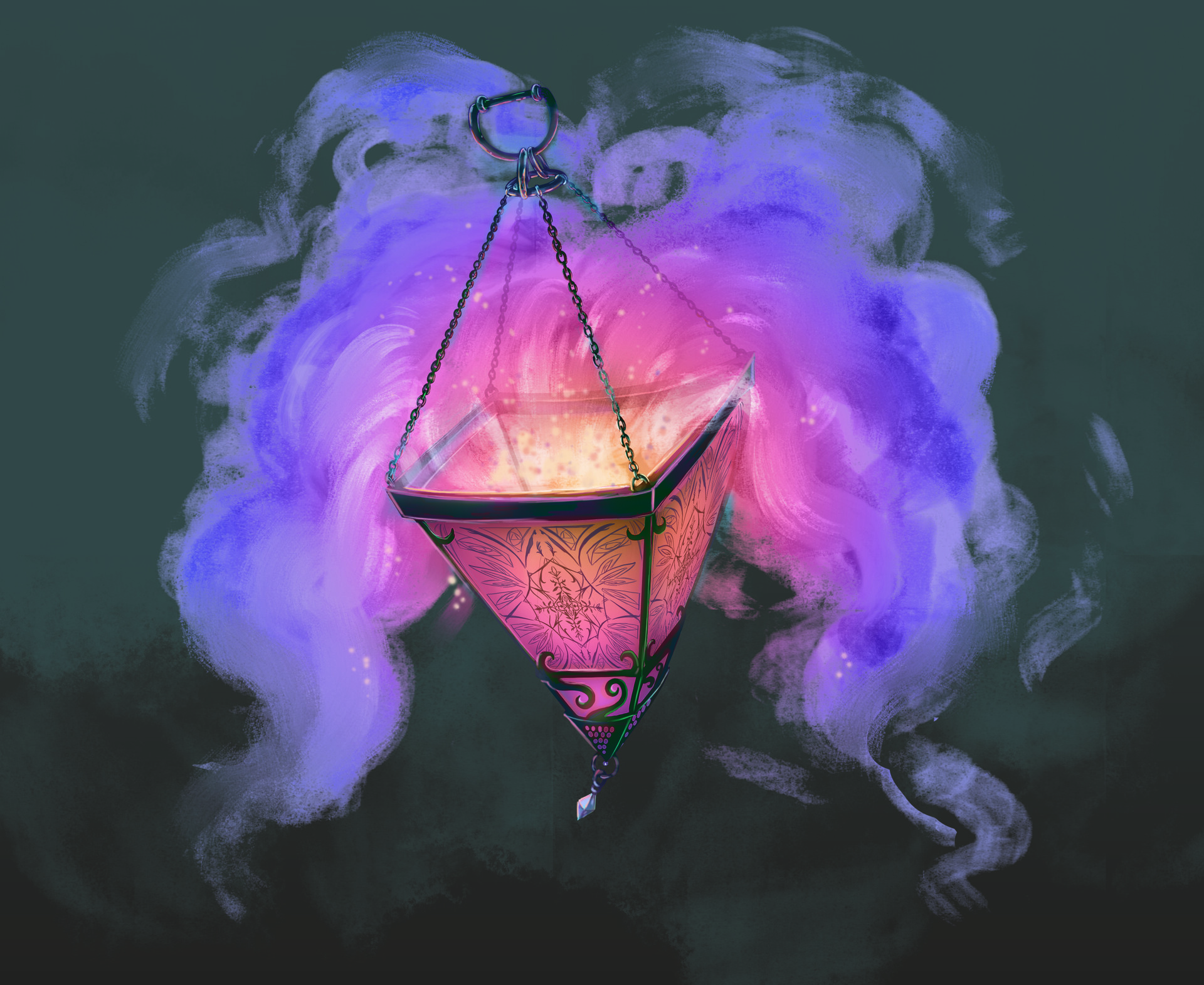 ArtStation - Fantasy Lamp Series