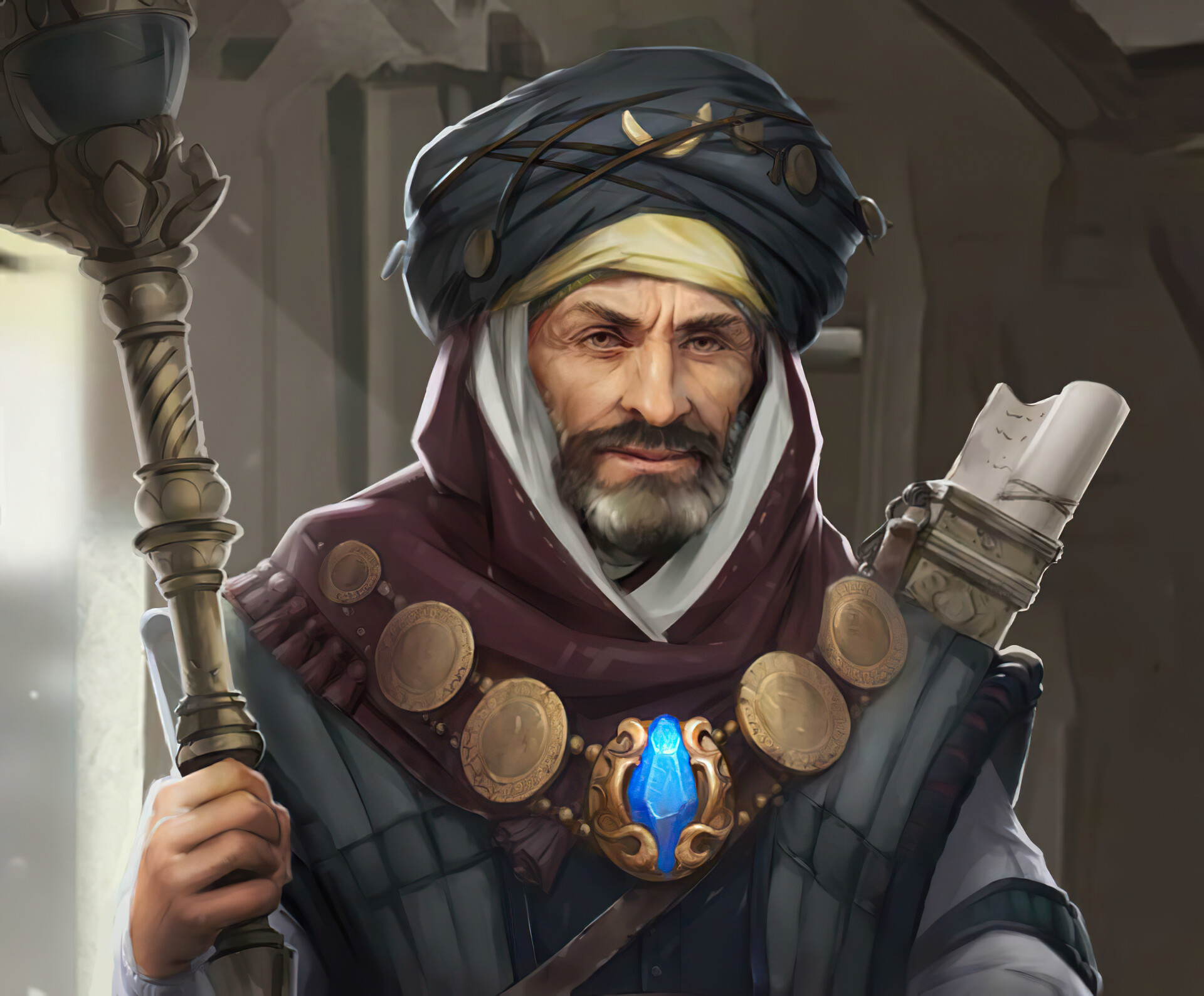 ArtStation - Alchemist for game Witch