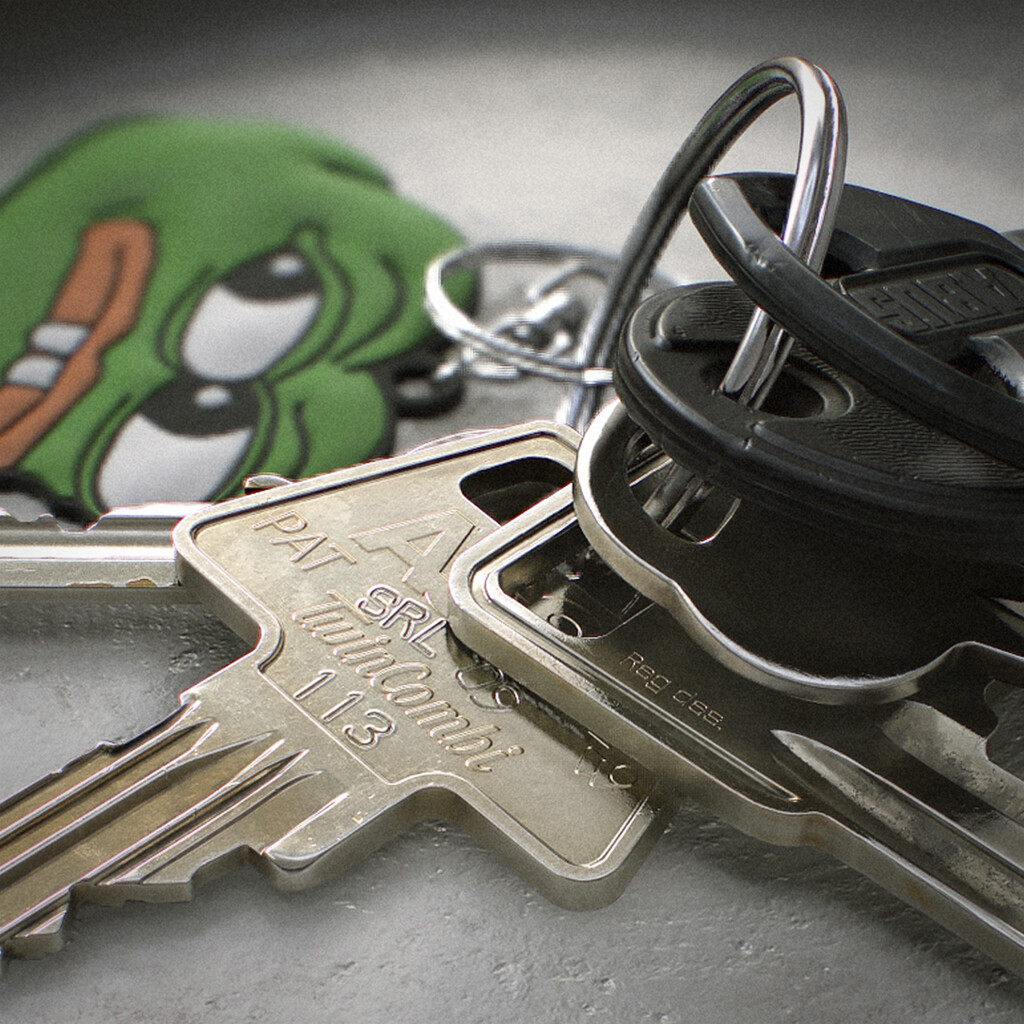 ArtStation - Keychain