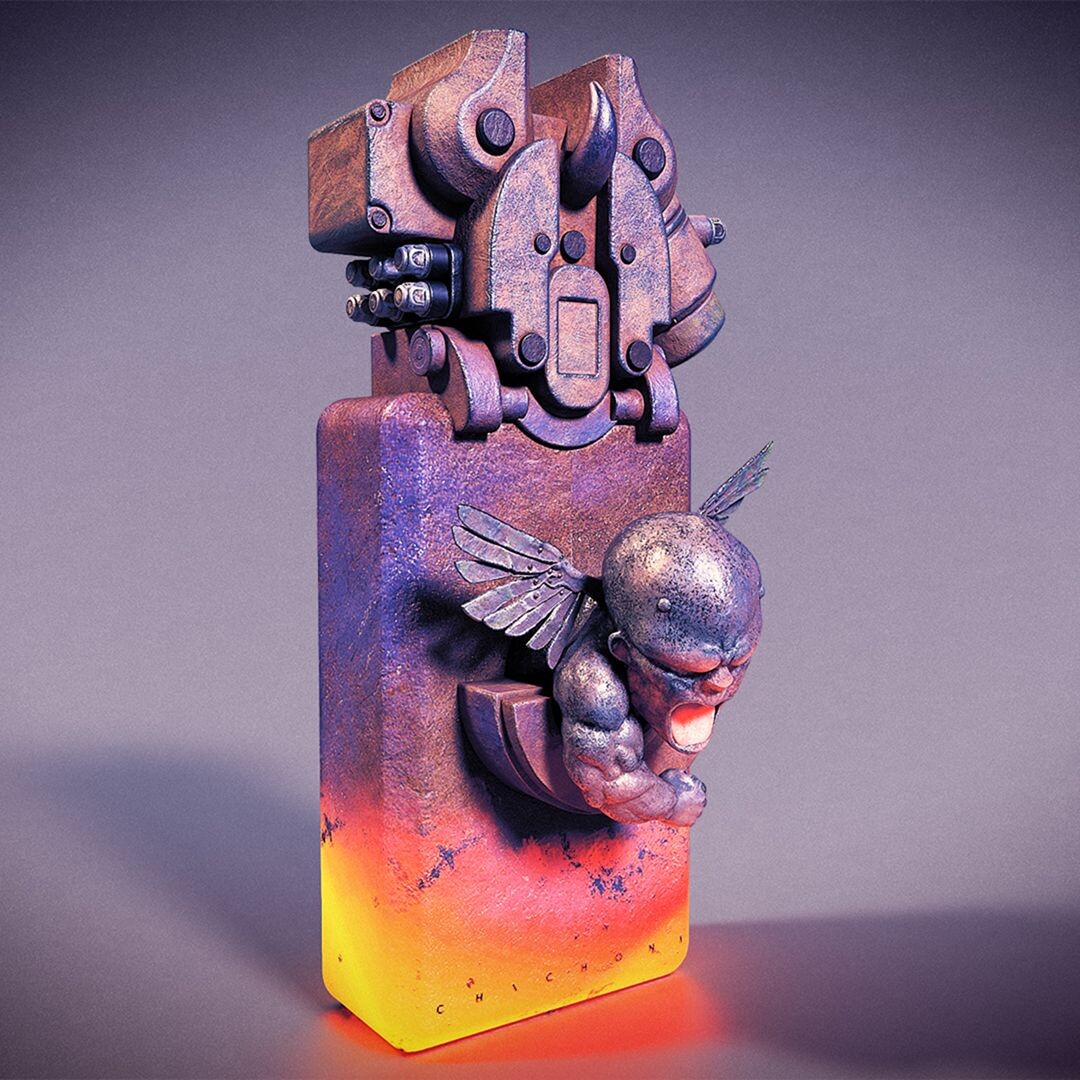 ArtStation - Oscar Chichoni Angel (First Attempt)