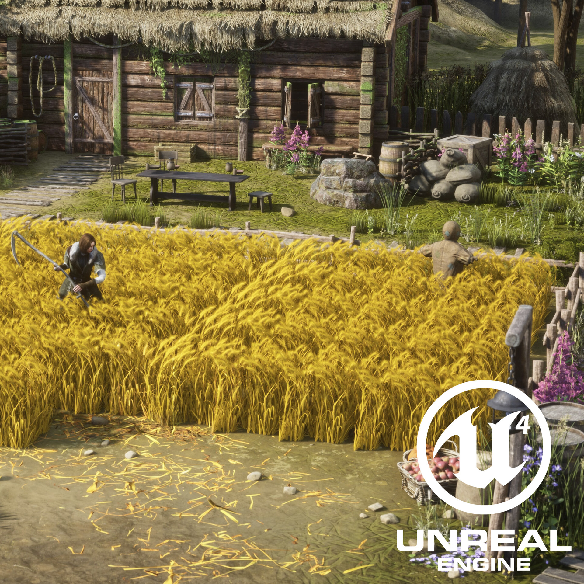 ArtStation - Medieval Farm(Yoozoo Games) - Unreal Engine