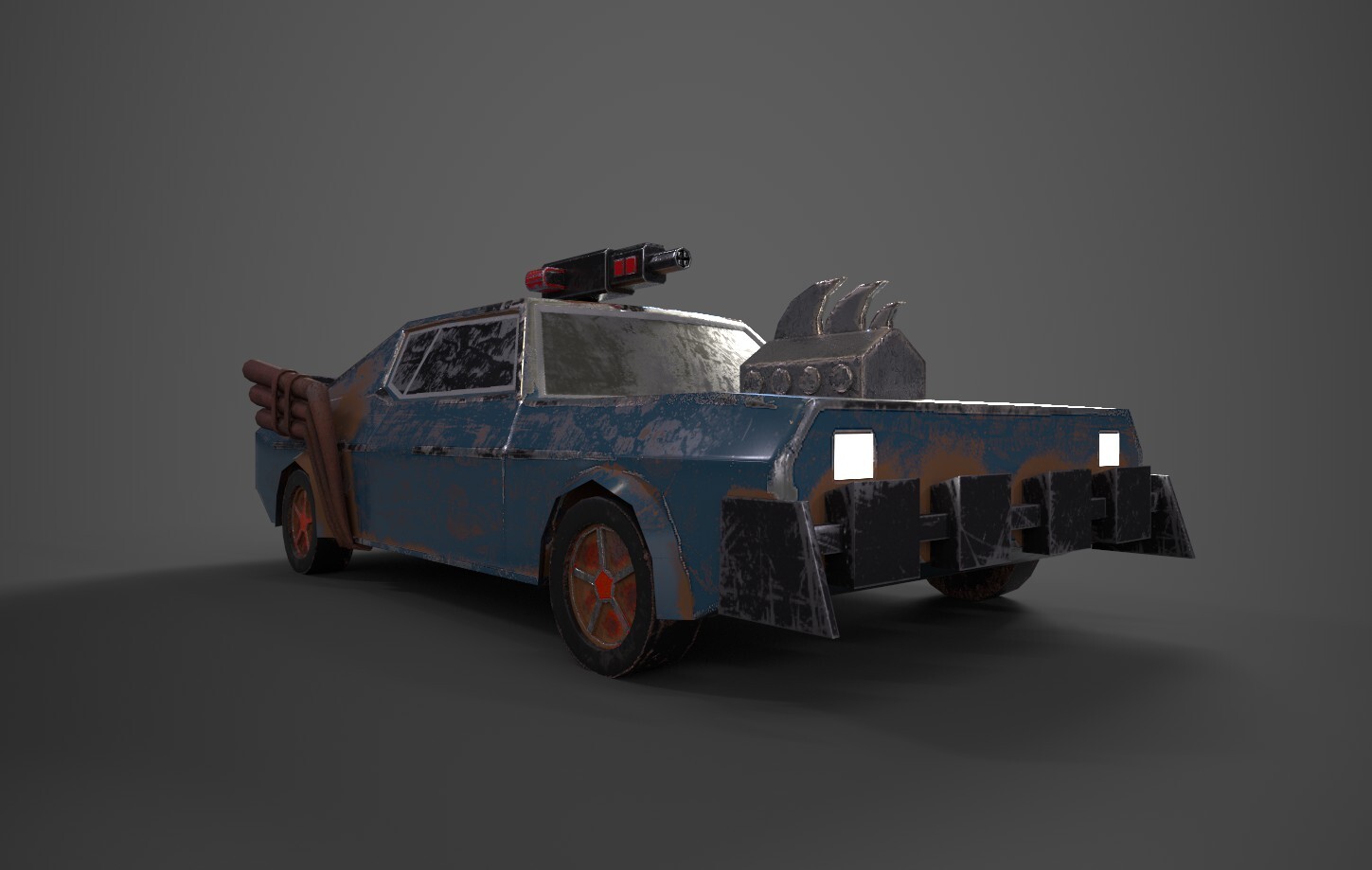 ArtStation - Low Poly Game CAR