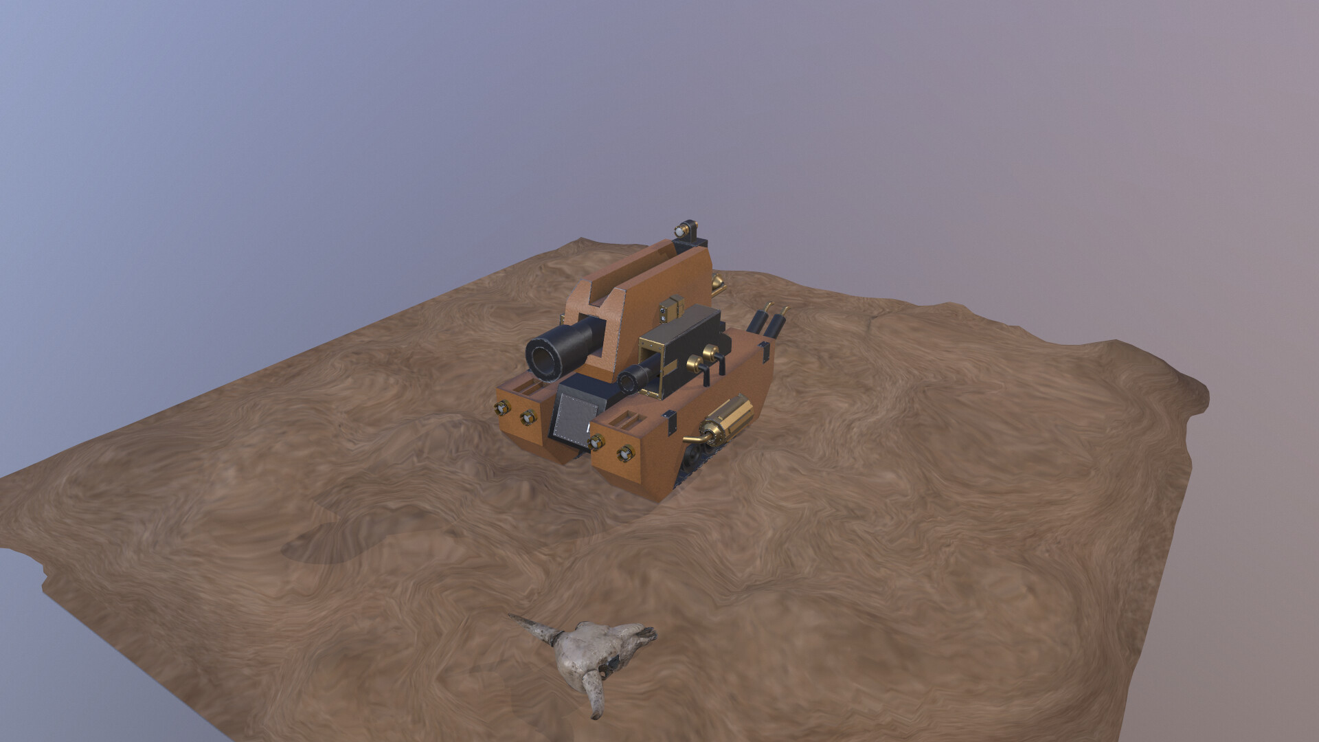 ArtStation - Tank game prop 1