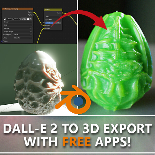 ArtStation - Tutorial - Ai image to 3D using FREE software