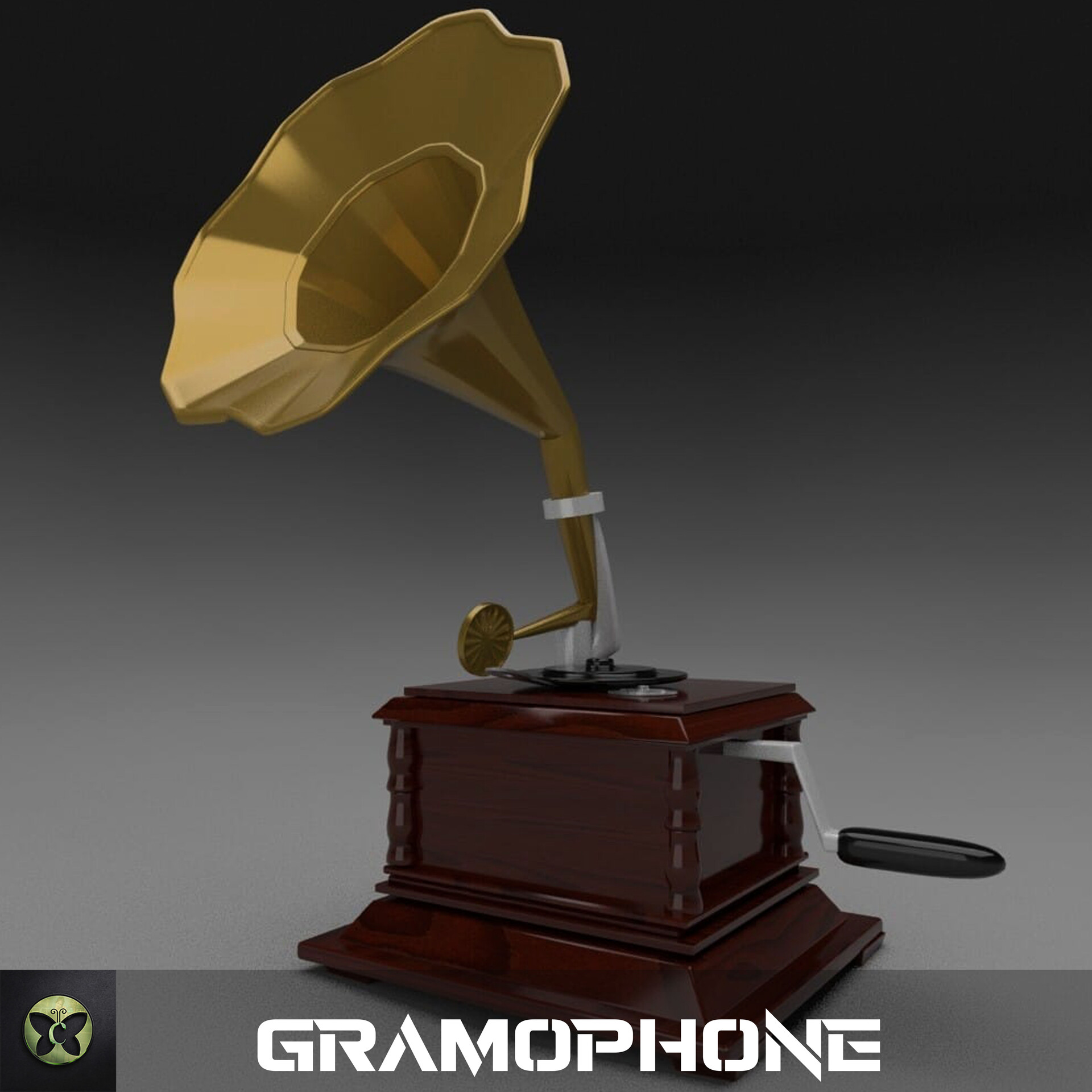 ArtStation - Gramophone model