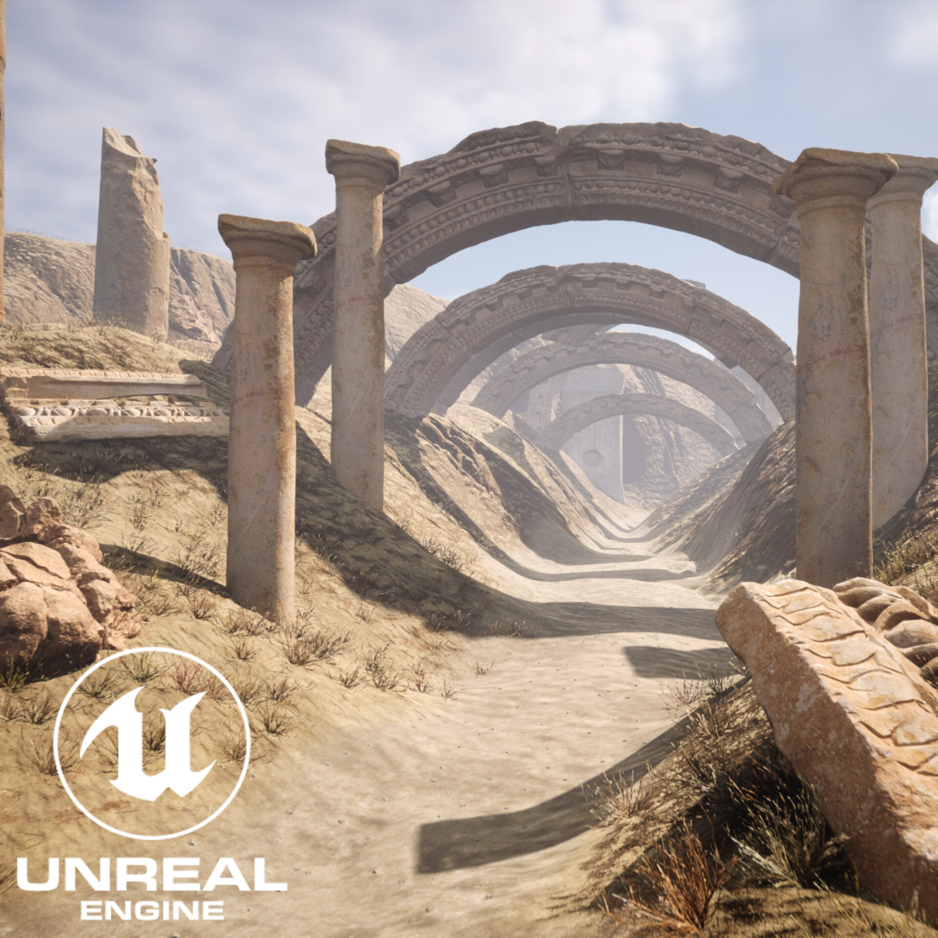 ArtStation - Journey Through the Desert - Unreal Engine
