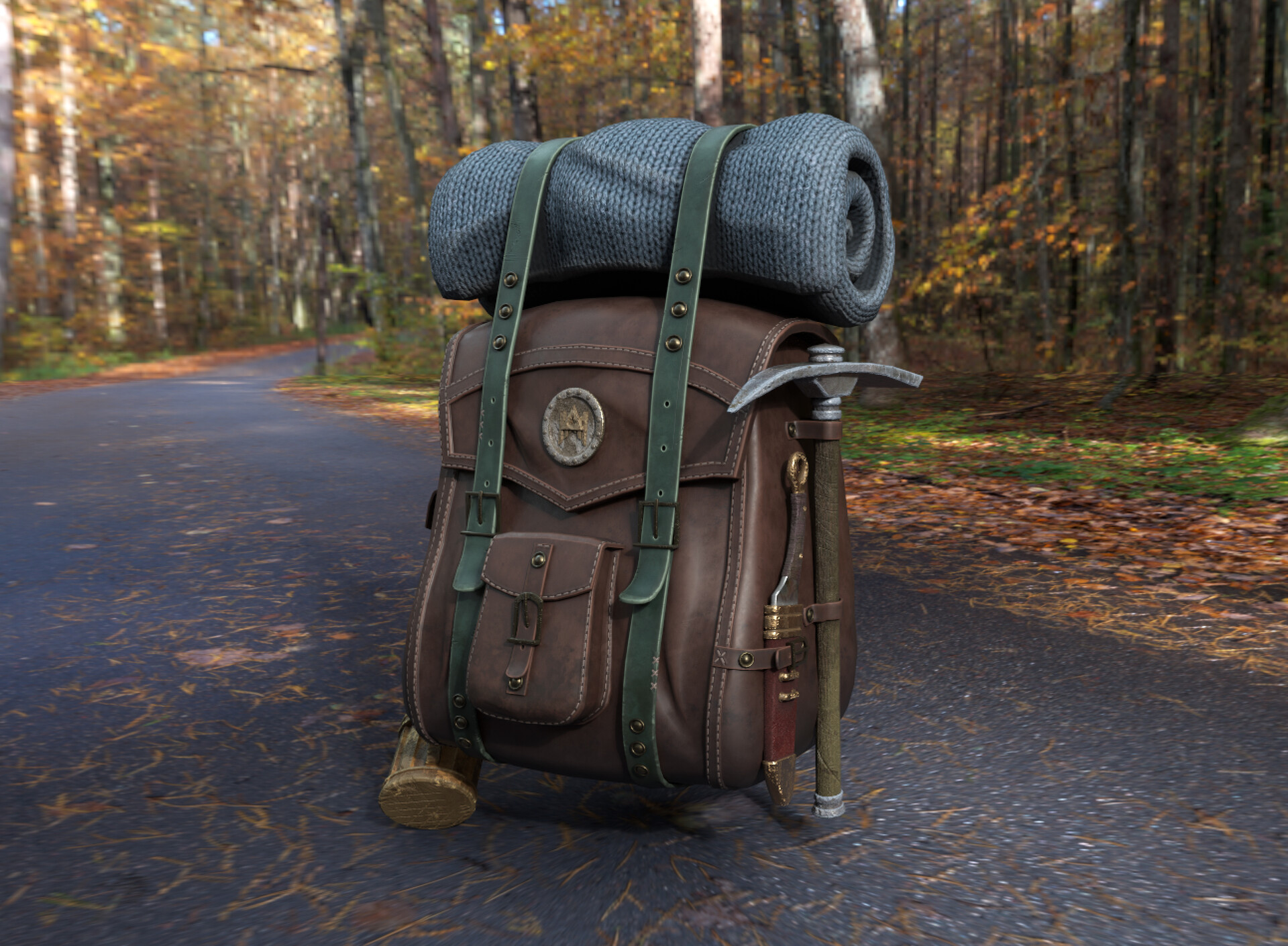 ArtStation - Adventure Backpack