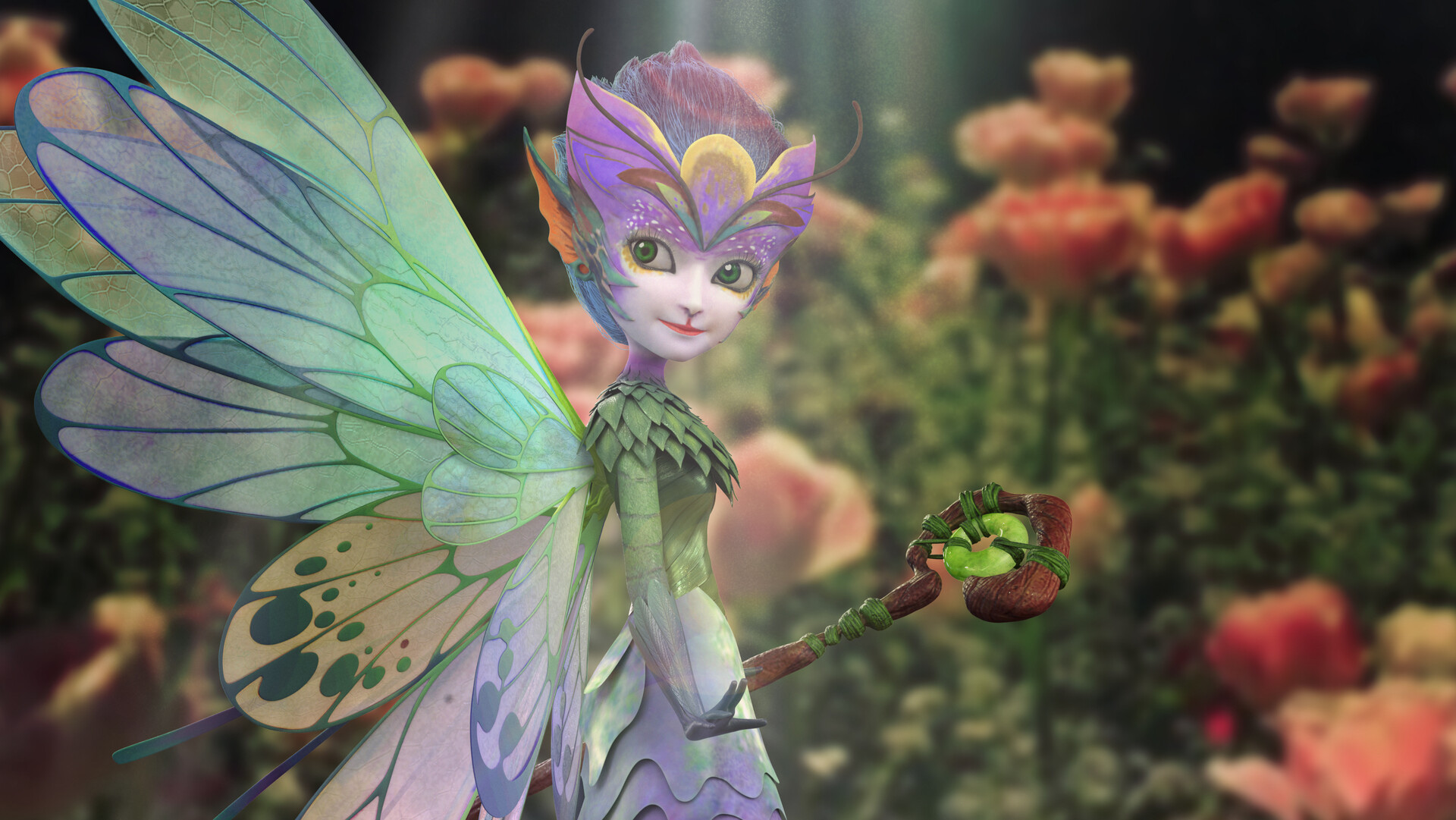 ArtStation - Cartoon girl-Fairy