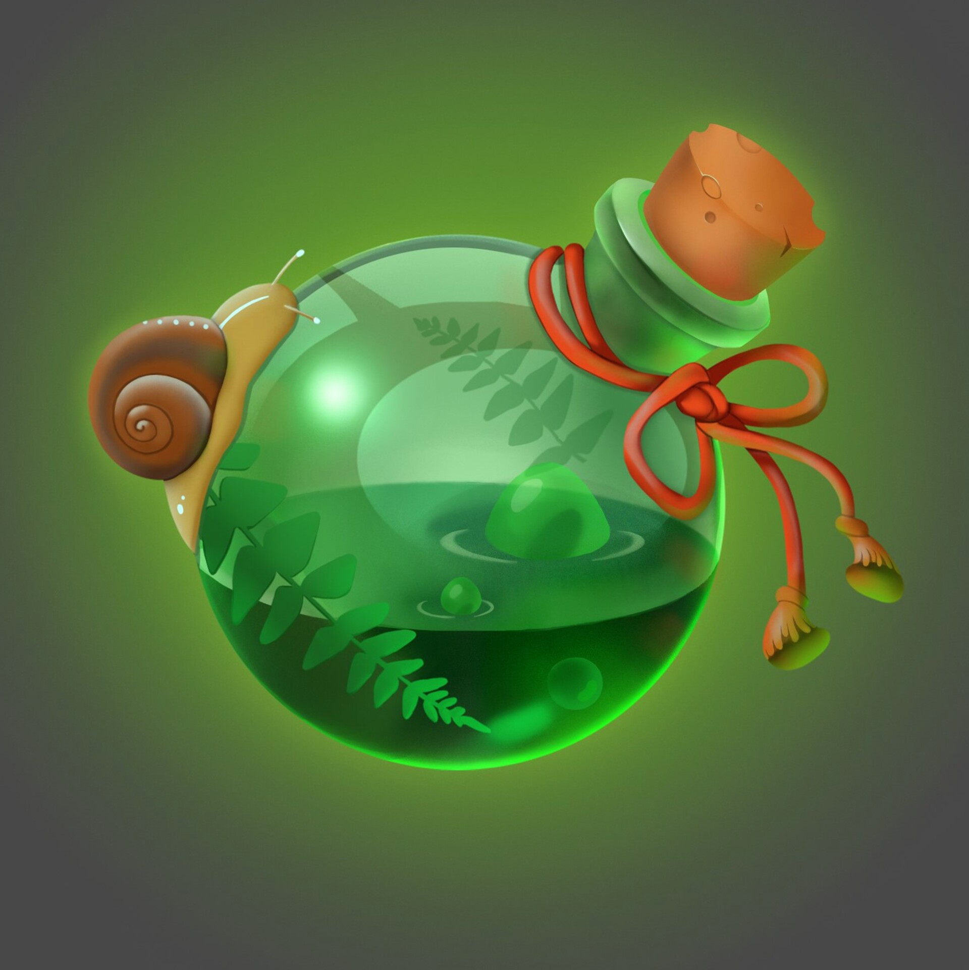 ArtStation - Magic bottle (20 hours)