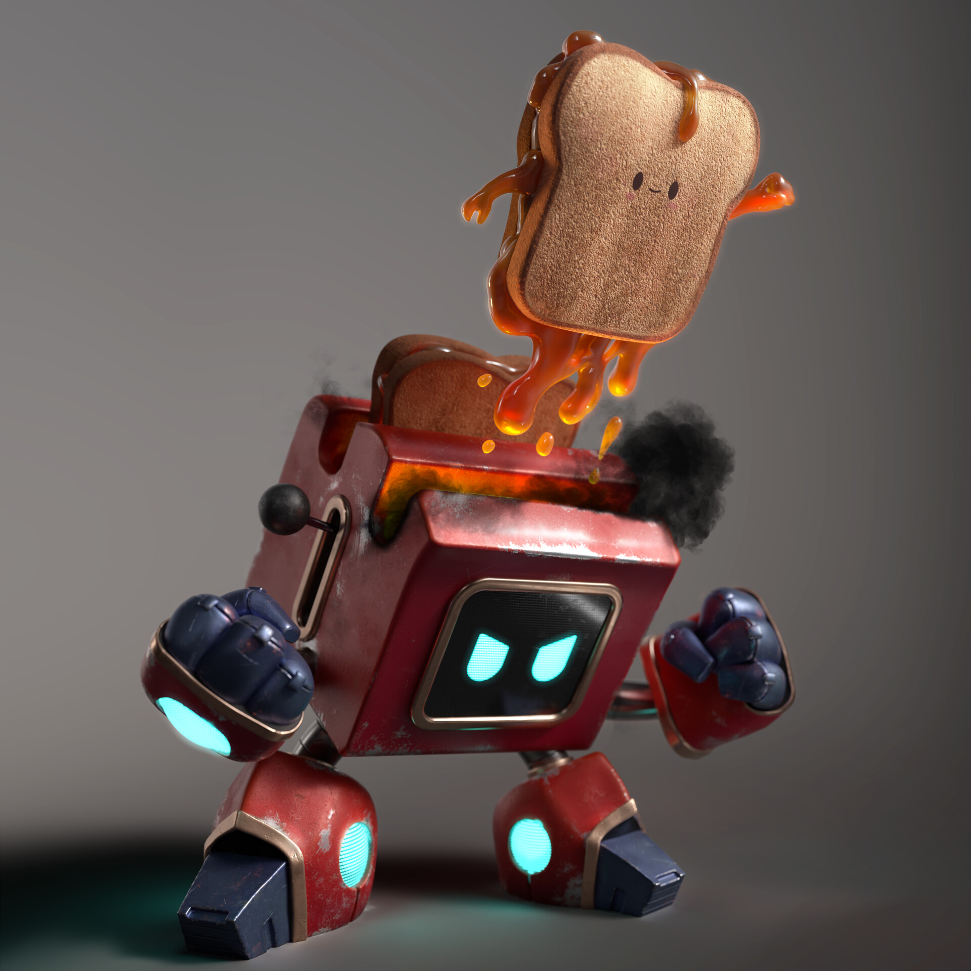 ArtStation - TOASTBOT 3000