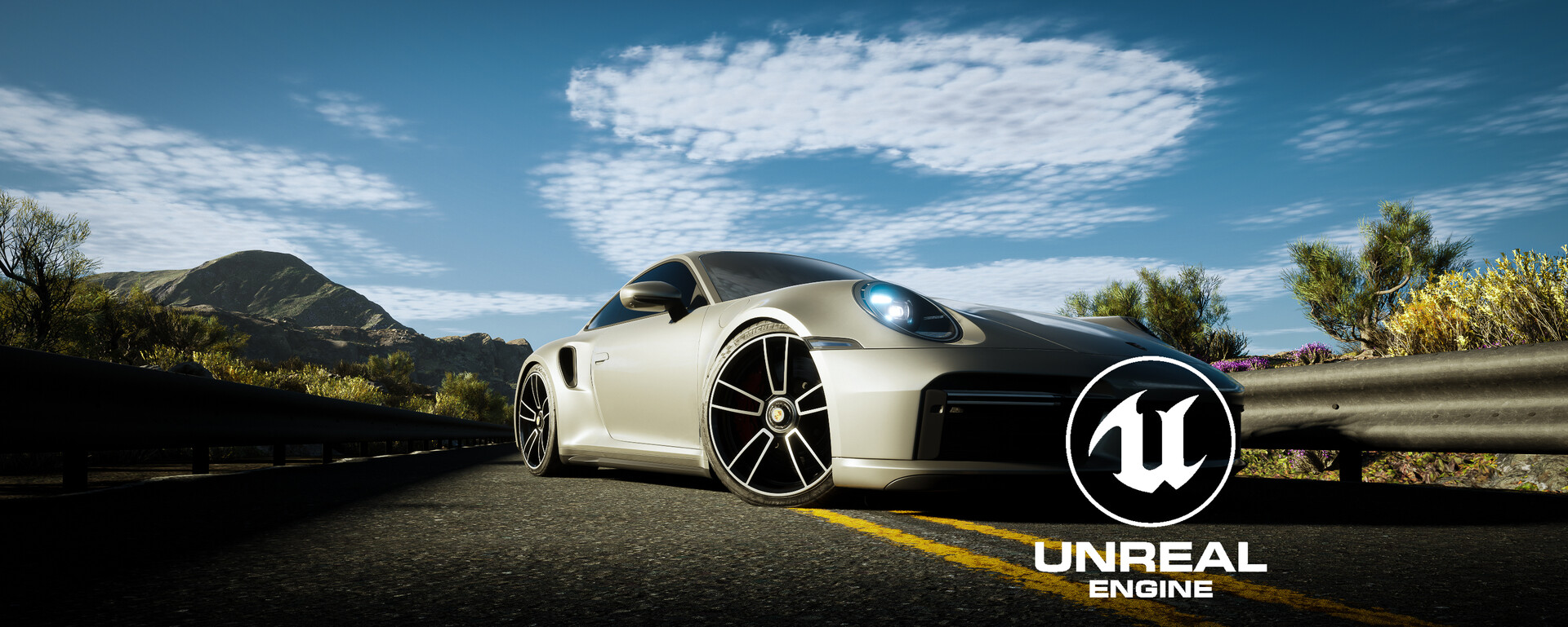 ArtStation - Porsche 911 Turbo S - UE5 | Automotive Rendering
