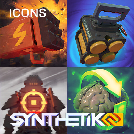 ArtStation - Synthetik 2. Icons