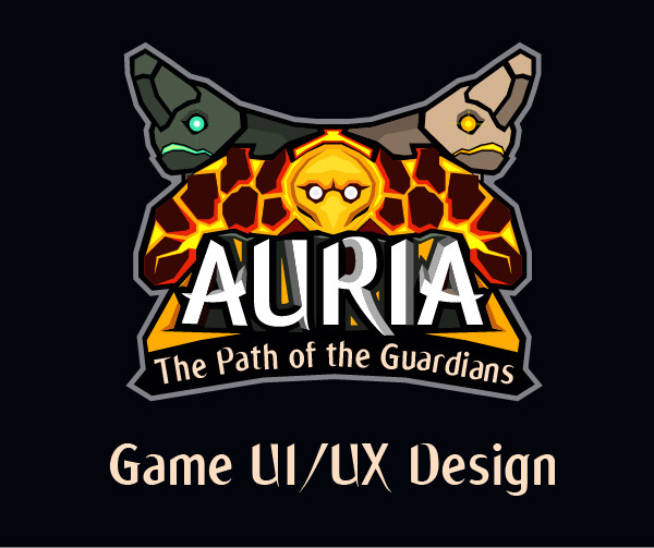 ArtStation - Auria. The Path of the Guardians. UI/UX Design. Title Art ...