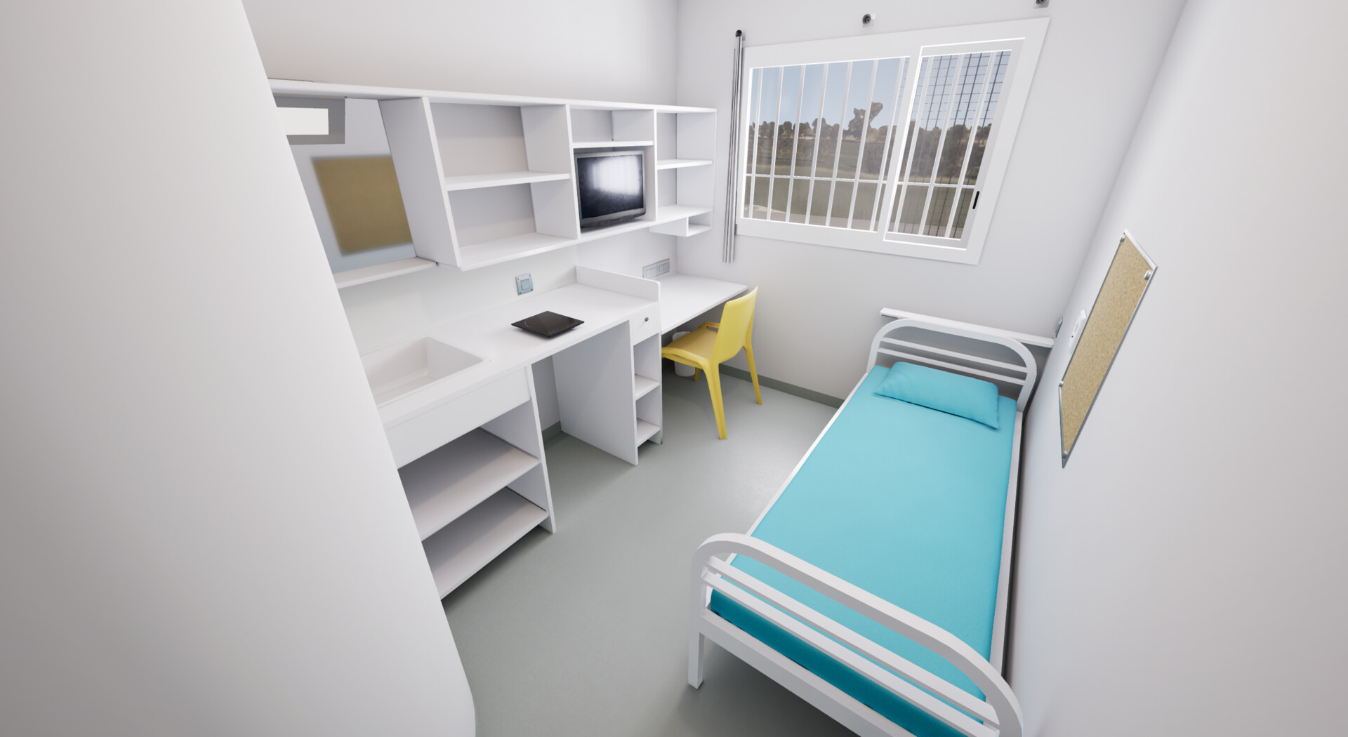 ArtStation - Prison Cell